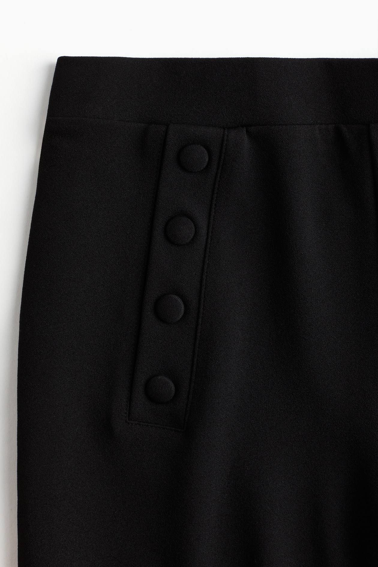 Women's Black Button-front trousers | H&M GB