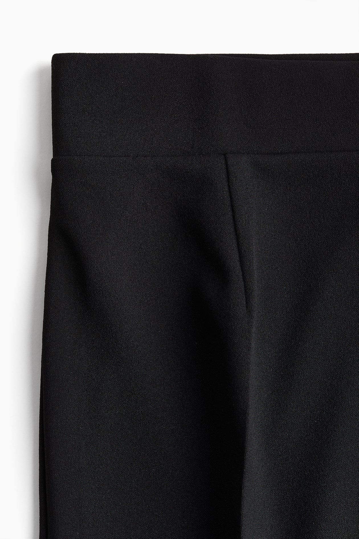 Women's Black Tapered jersey trousers | H&M GB