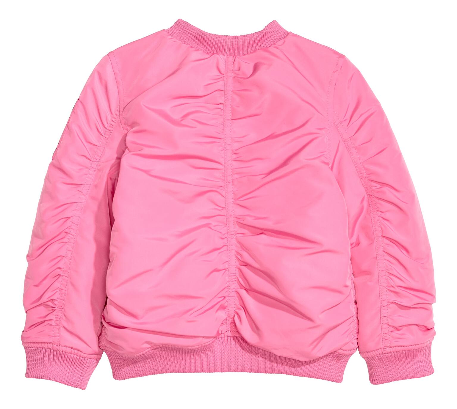 Pink Padded Bomber Jacket for kids | H&M US