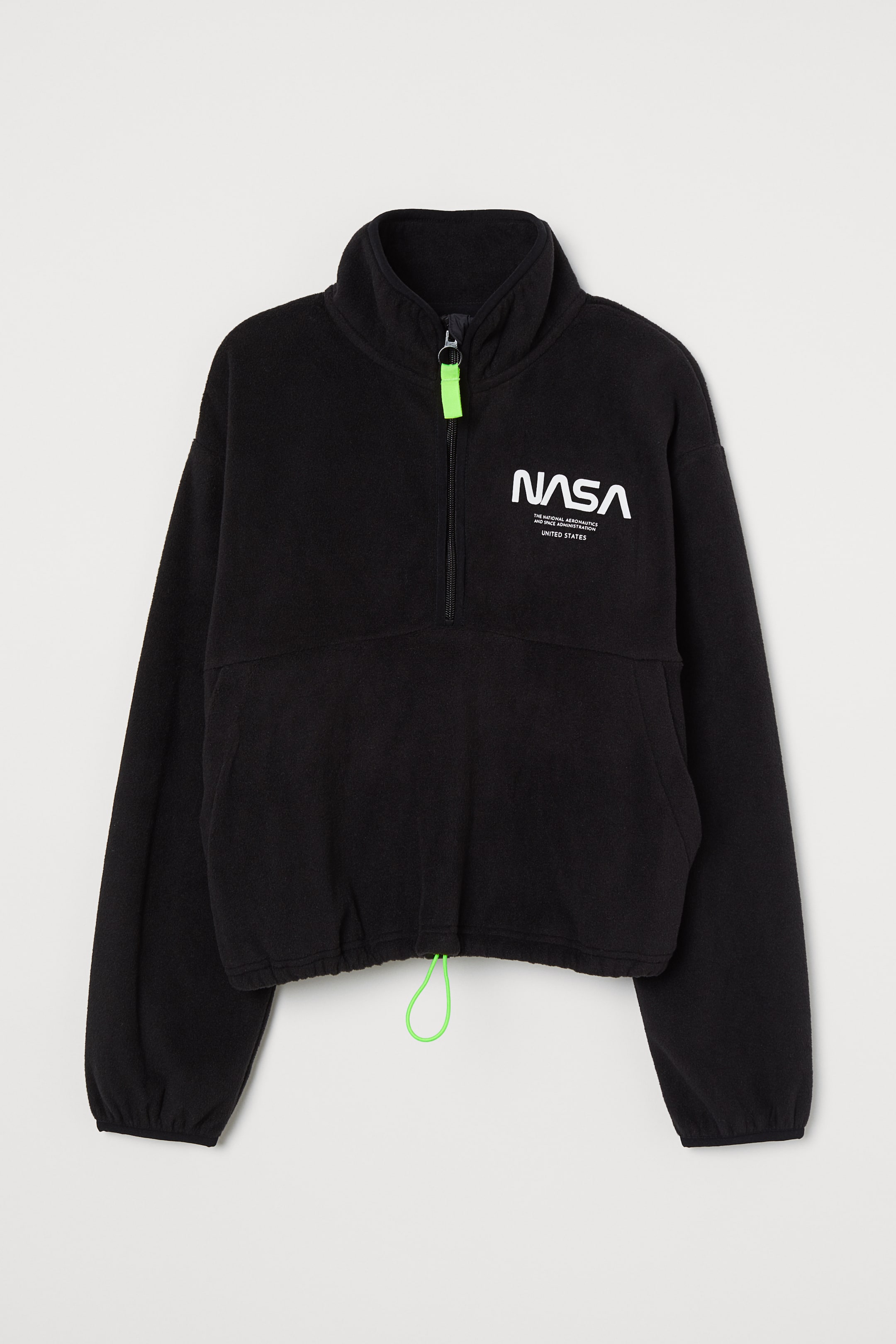 Φλις φορετό μπουφάν - Μαύρο/NASA - Kids | H&M GR