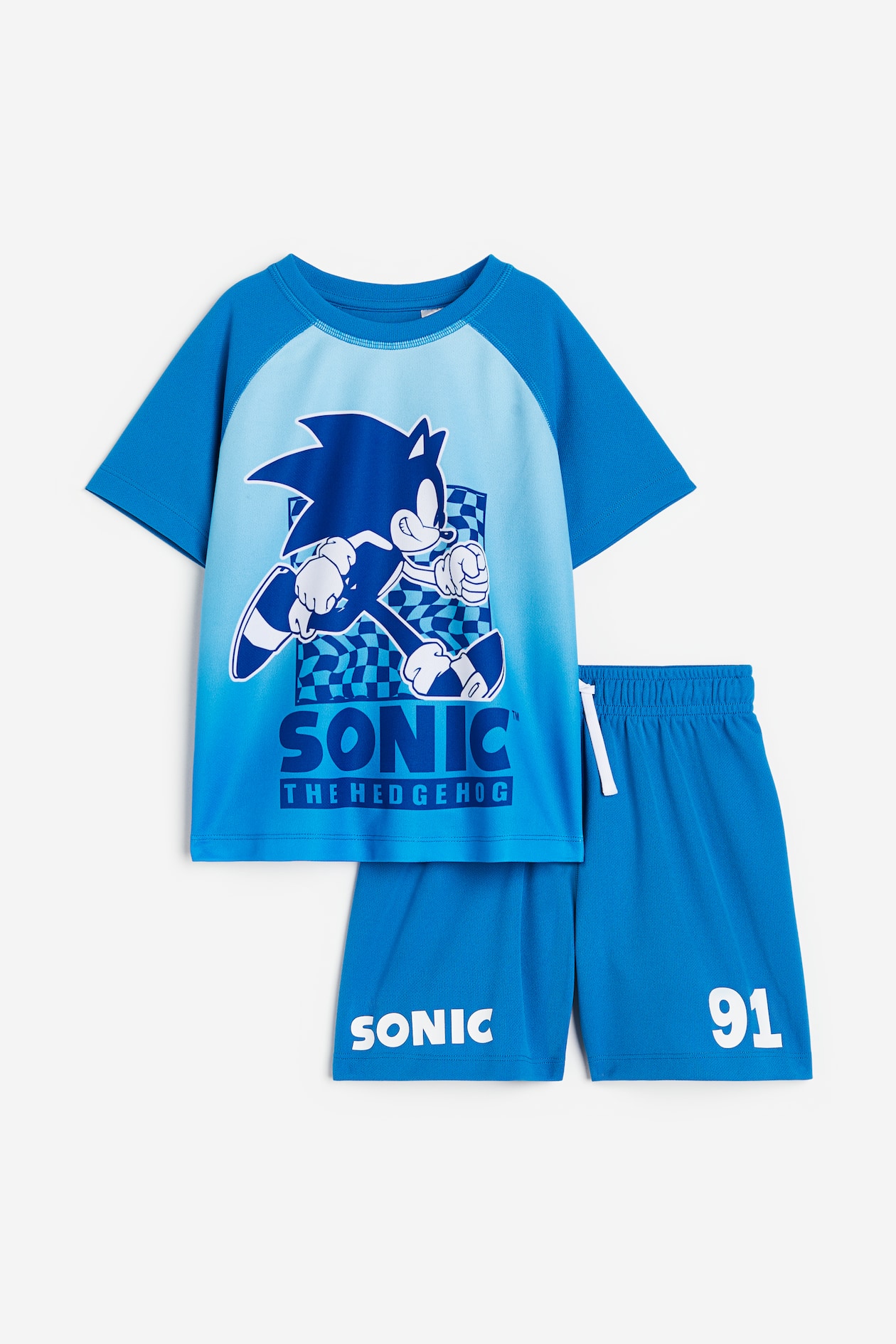 2-piece football set - Blue/Sonic the Hedgehog - Kids | H&M GB