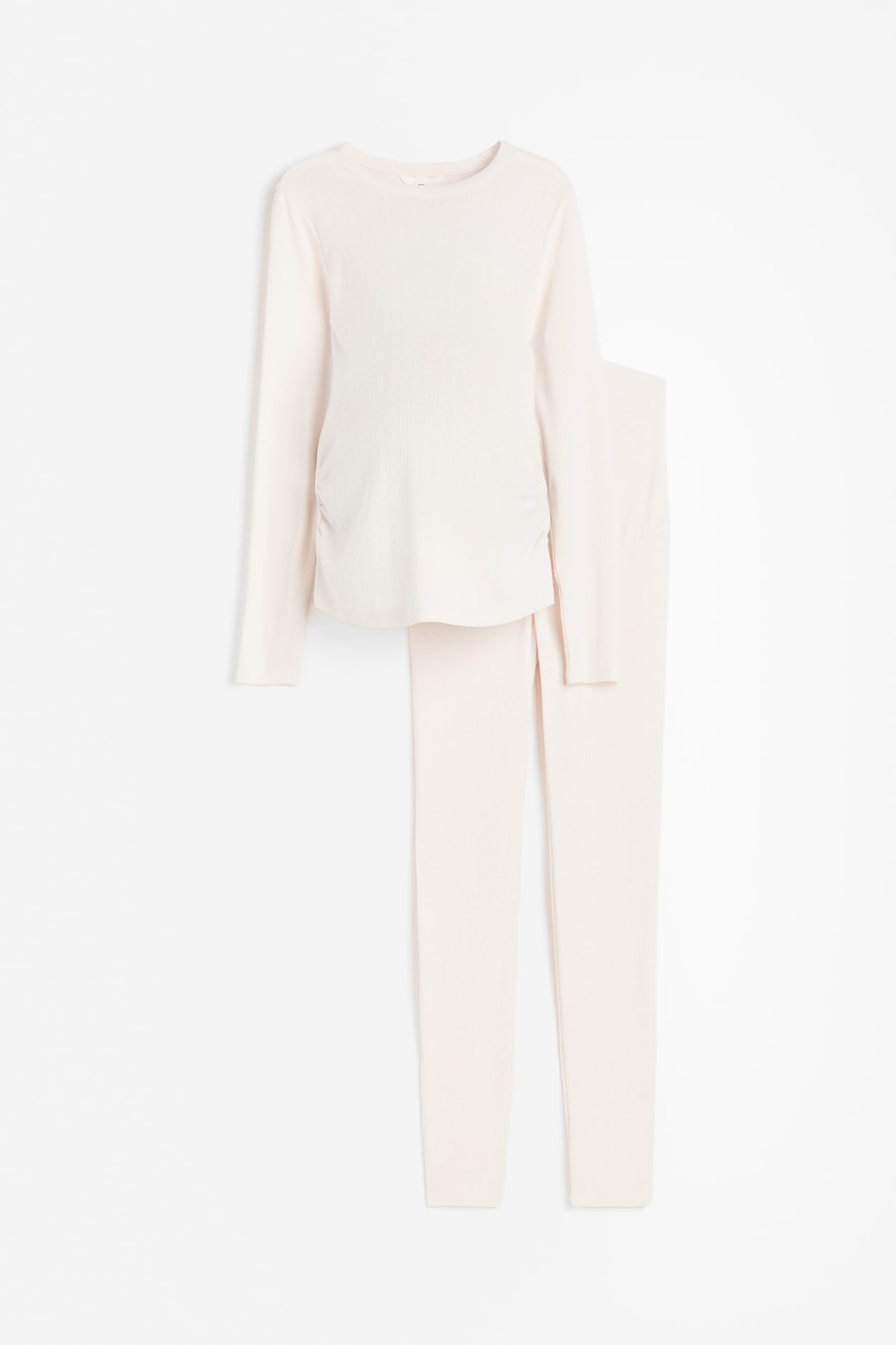 Women's Powder pink MAMA Pointelle jersey pyjamas | H&M IN