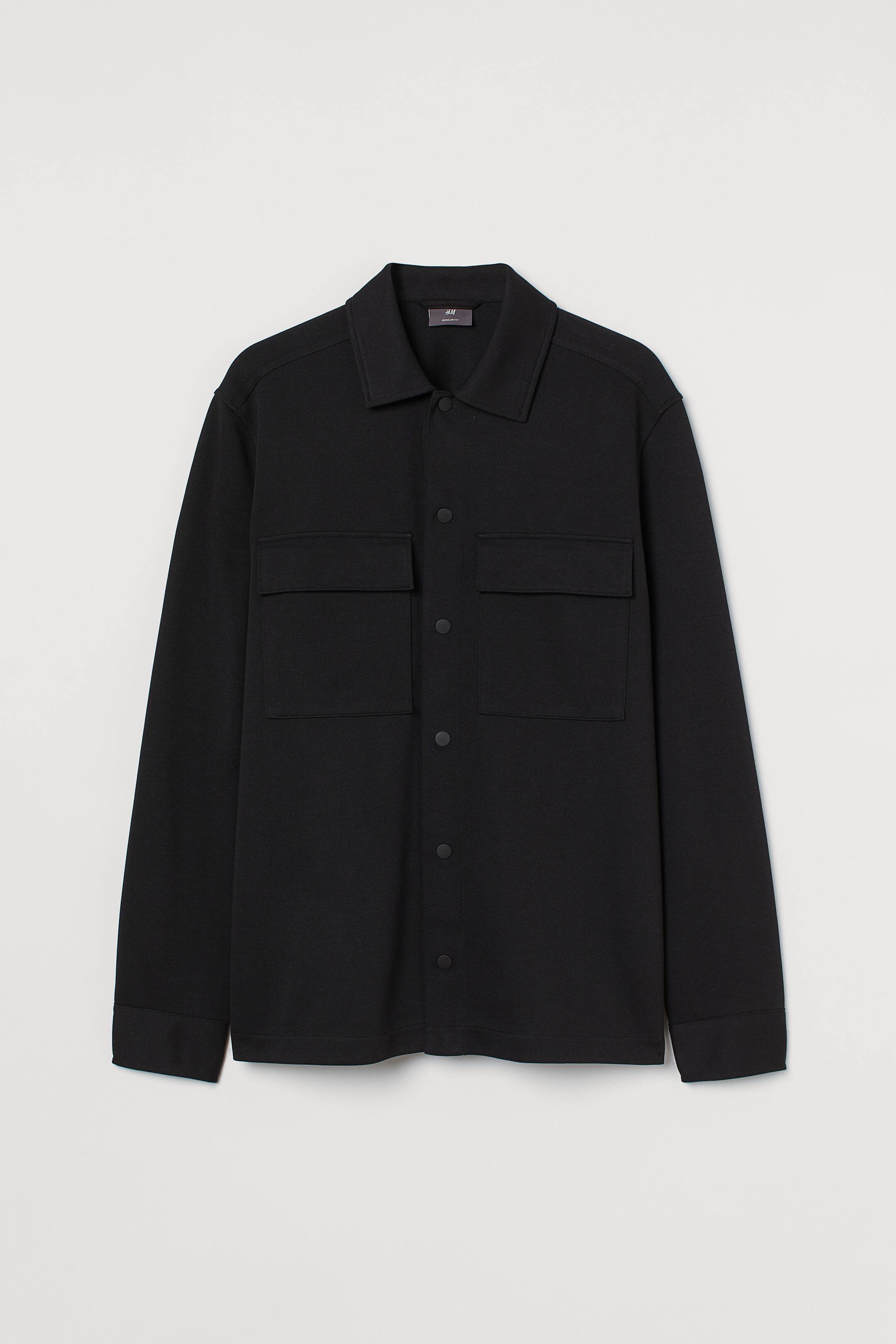 Shacket Regular Fit - Schwarz - Men | H&M DE