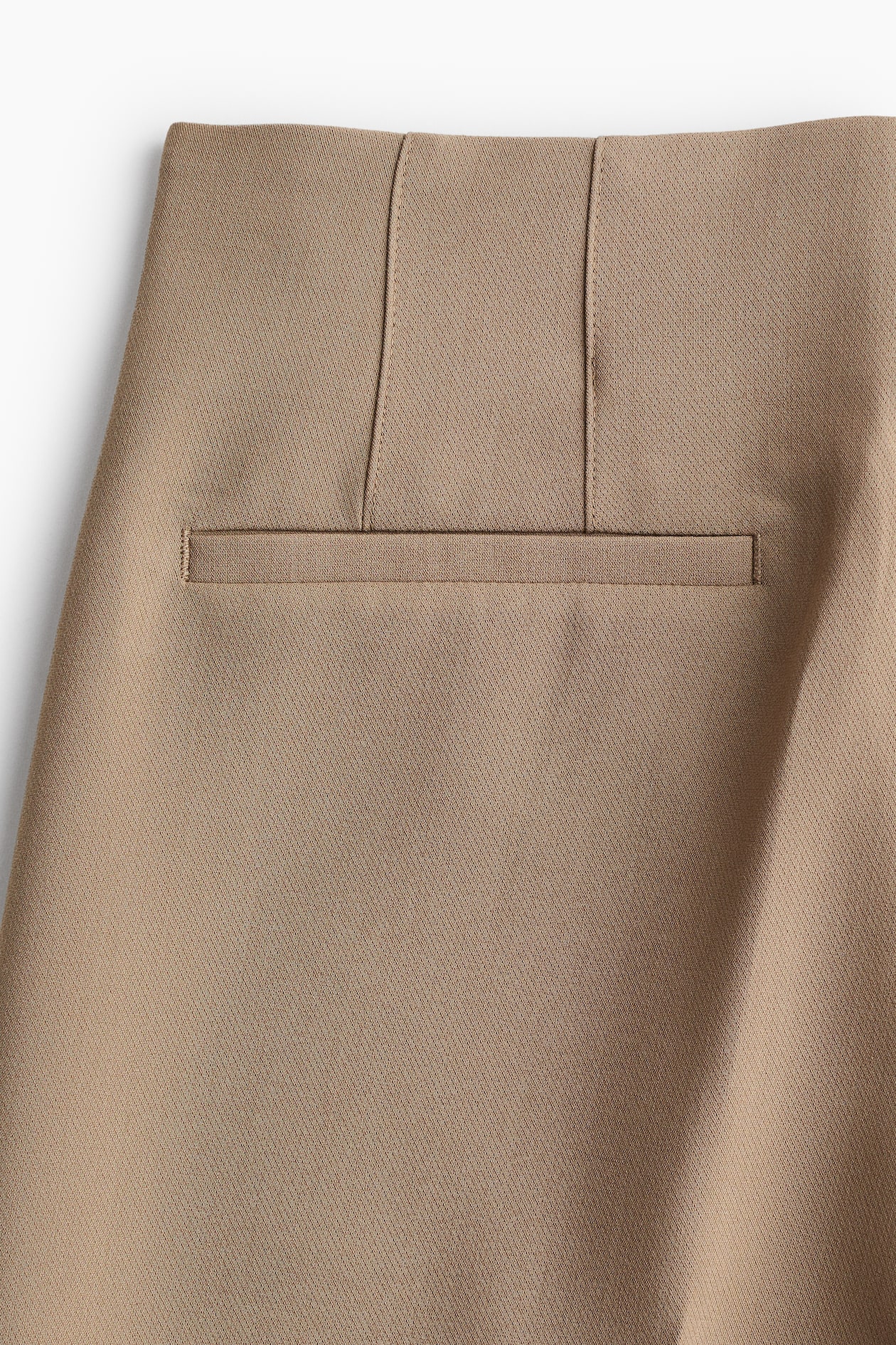 Ankle-Length Slacks - Dark beige - Ladies | H&M US