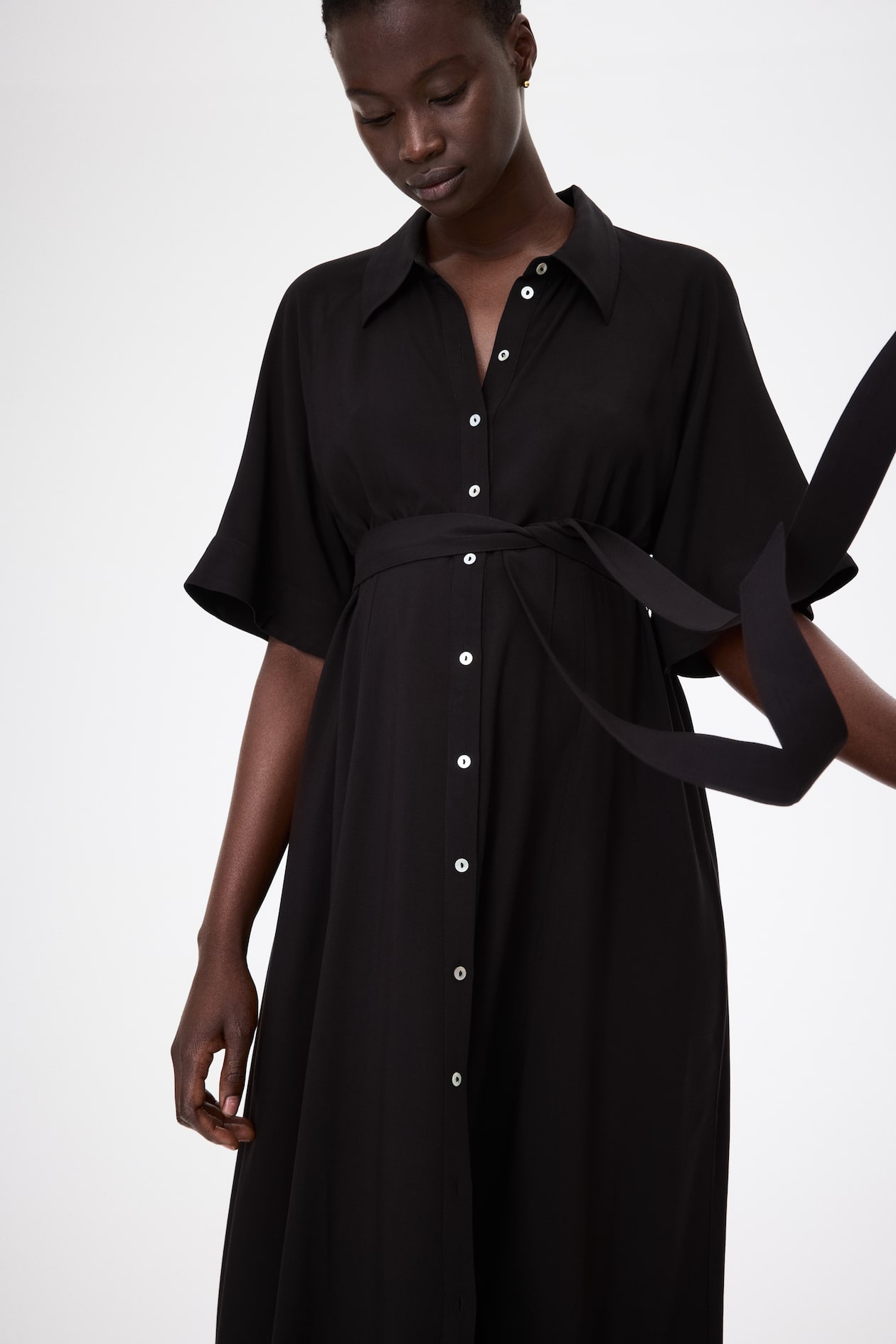 MAMA Before & After hemdjurk - Zwart - DAMES | H&M BE