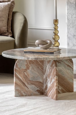 Marble Coffee Table - Natural - Gallery Direct - Home All | H&M GB