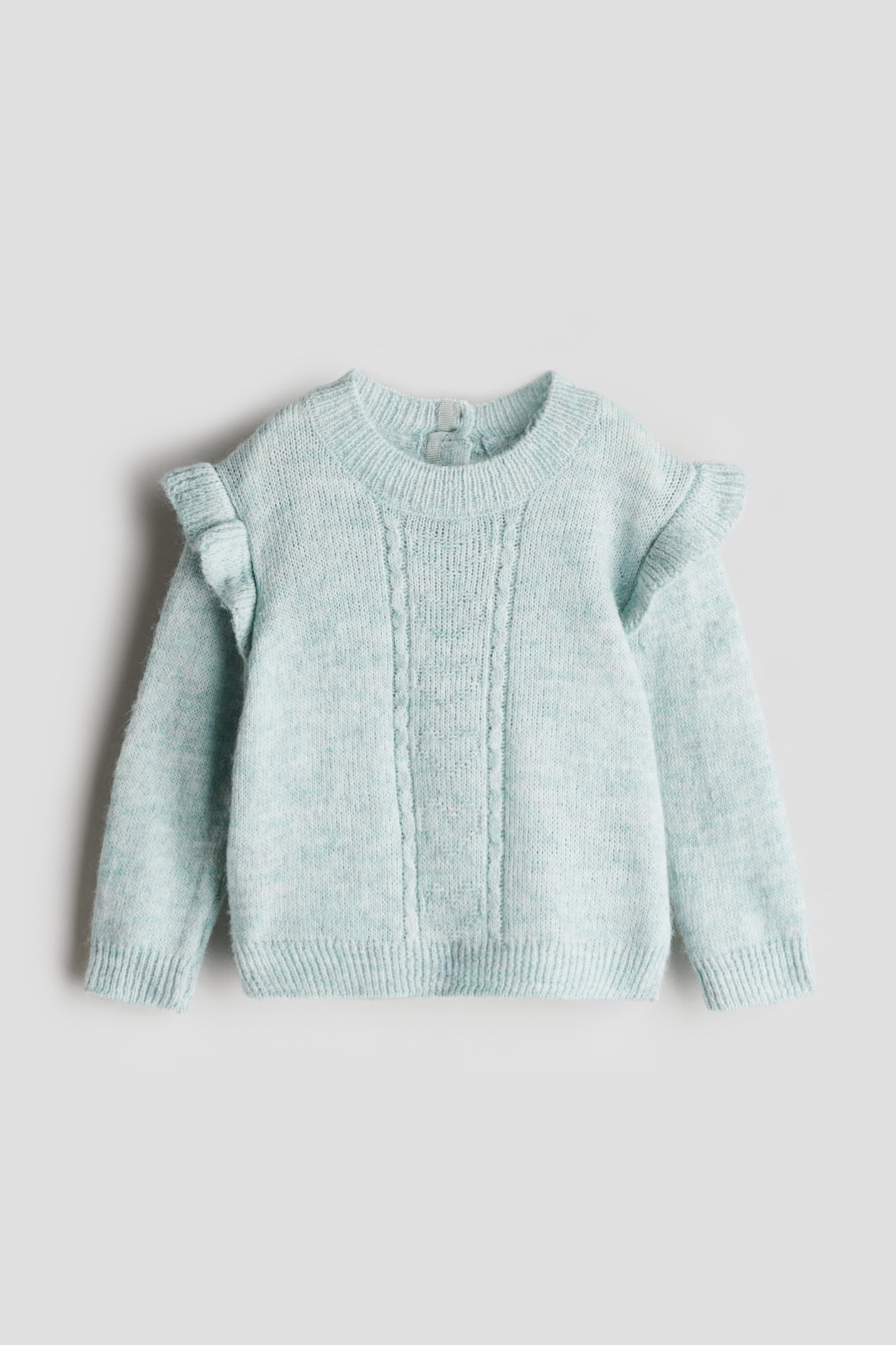 Πουλόβερ με βολάν - Τιρκουάζ - Kids | H&M GR