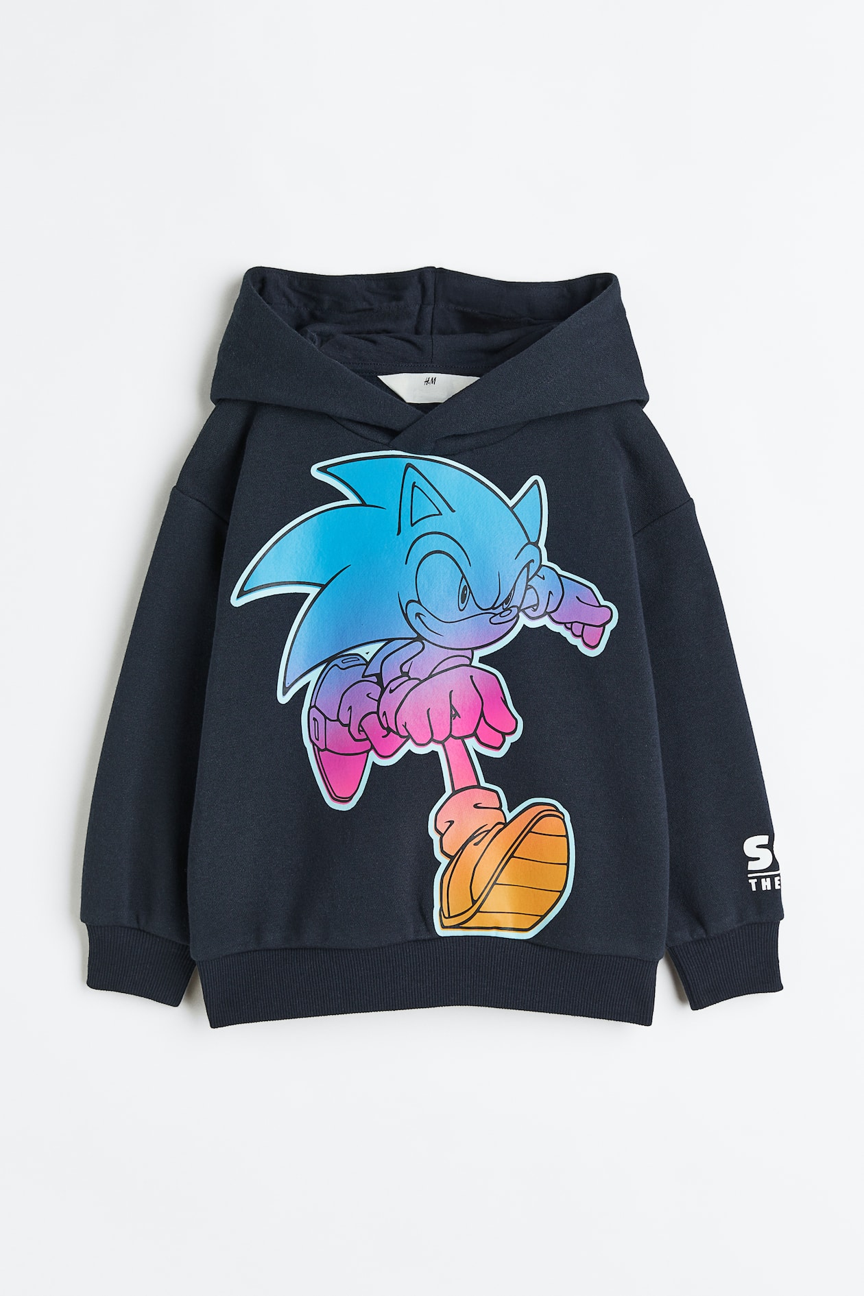 Sudadera con capucha y motivo estampado - Azul oscuro/Sonic el erizo ...