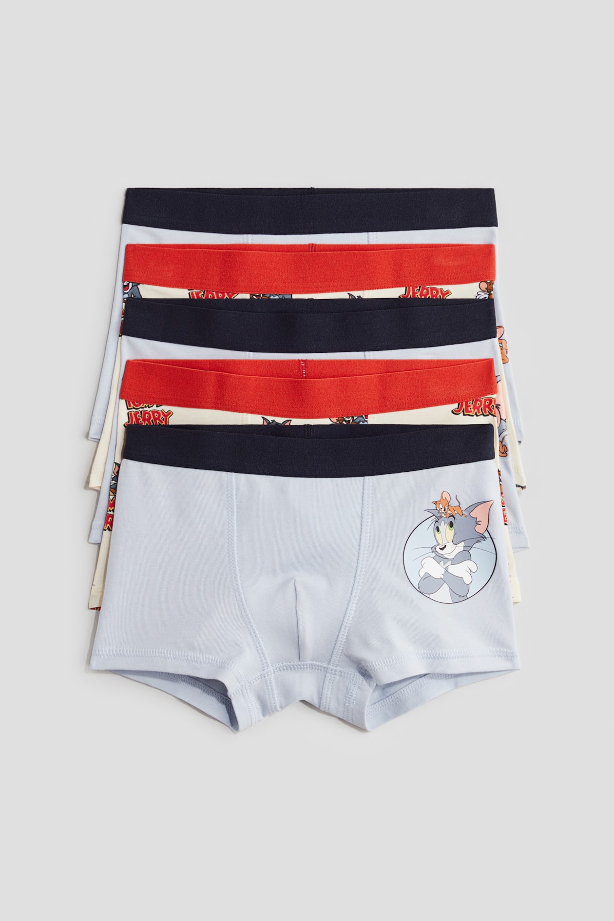 5-pack de bóxers trunk - Azul claro/Tom and Jerry - Kids | H&M MX