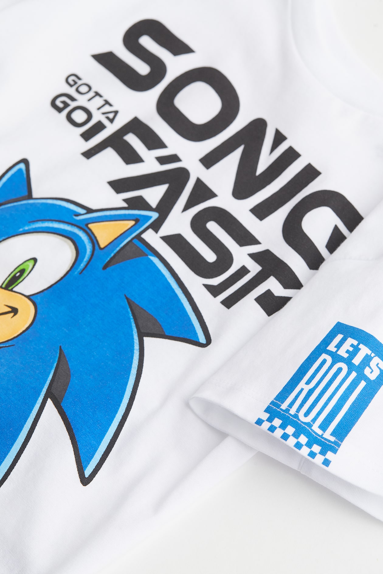 Printed T-shirt - White/Sonic the Hedgehog - Kids | H&M US