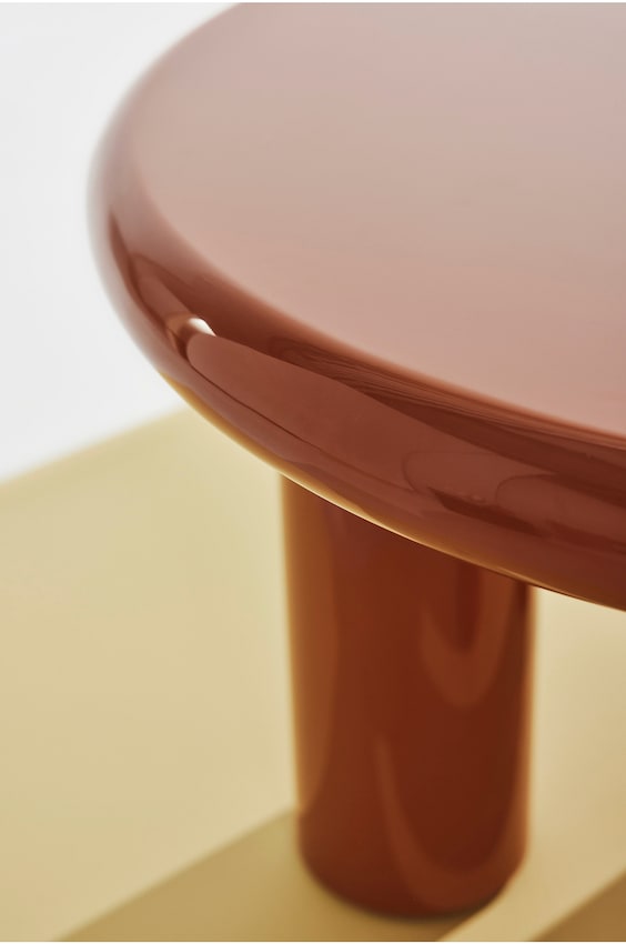 Ted Runder Tisch - Zimtbraun - Pastill - Home All | H&M DE