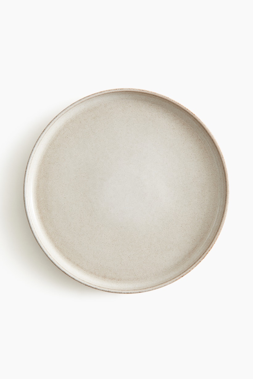 Beige Large stoneware plate at H&M Home | H&M GB