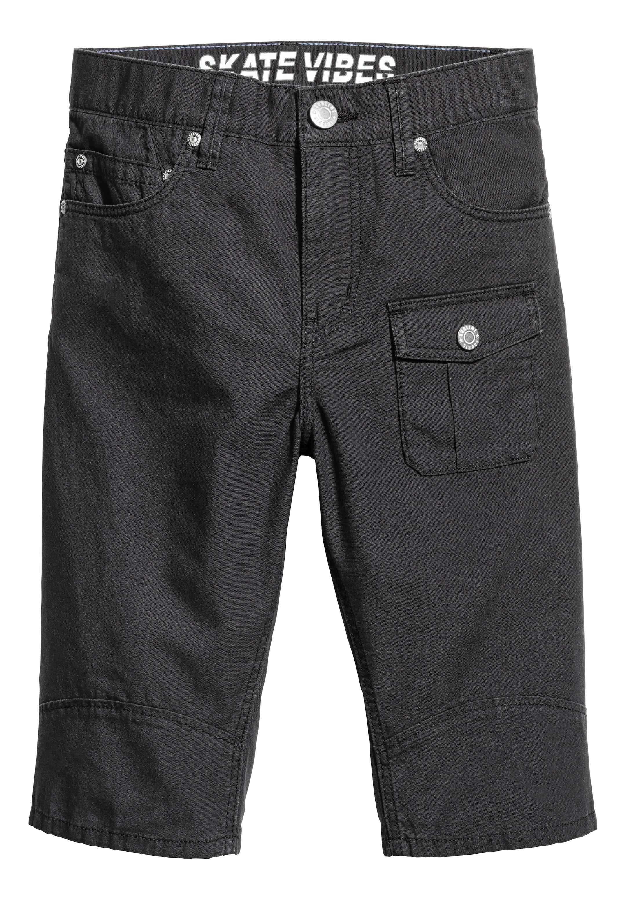 Canvas clamdiggers - Black - Kids | H&M GB