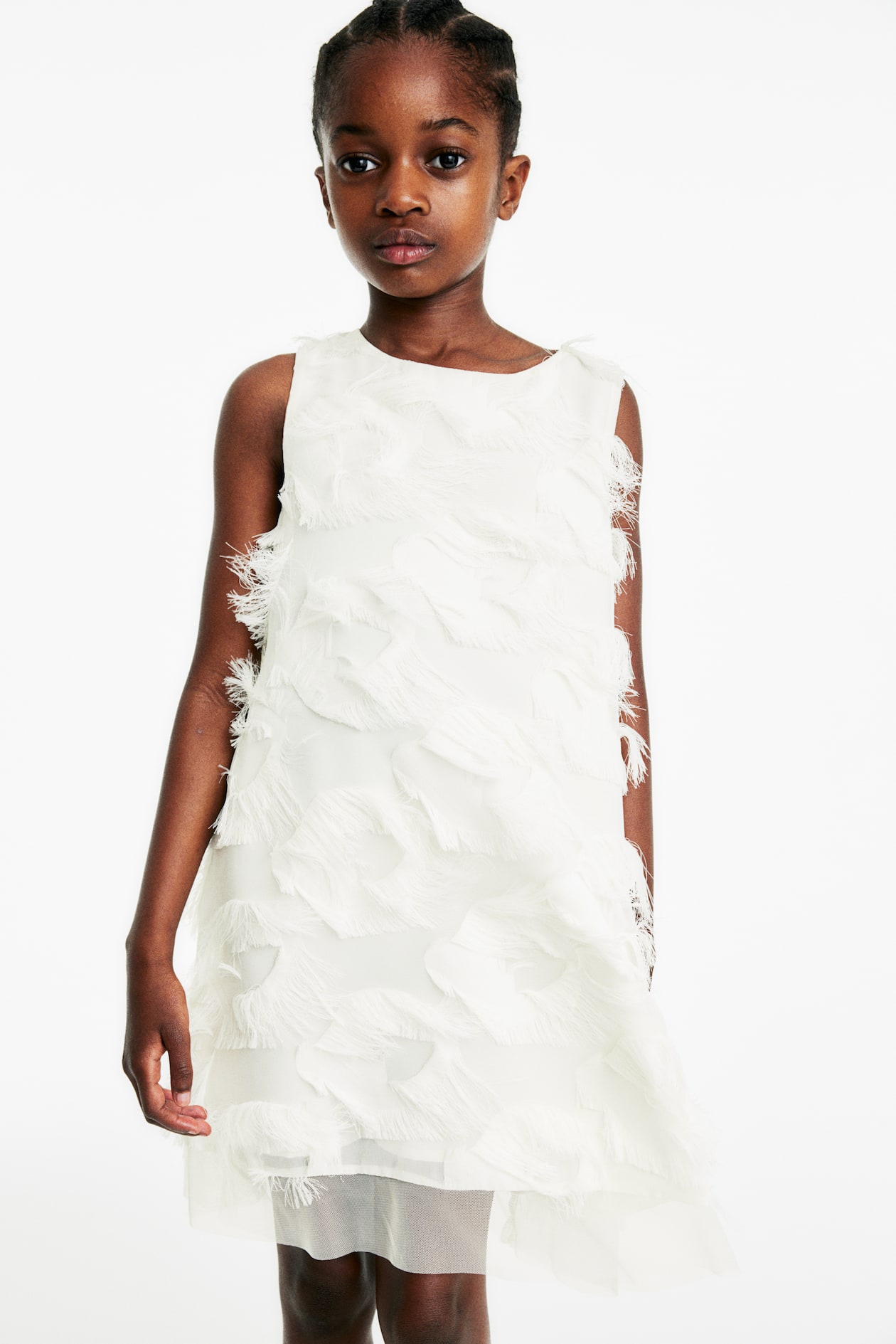 Rochie trapez - Alb - COPII | H&M RO