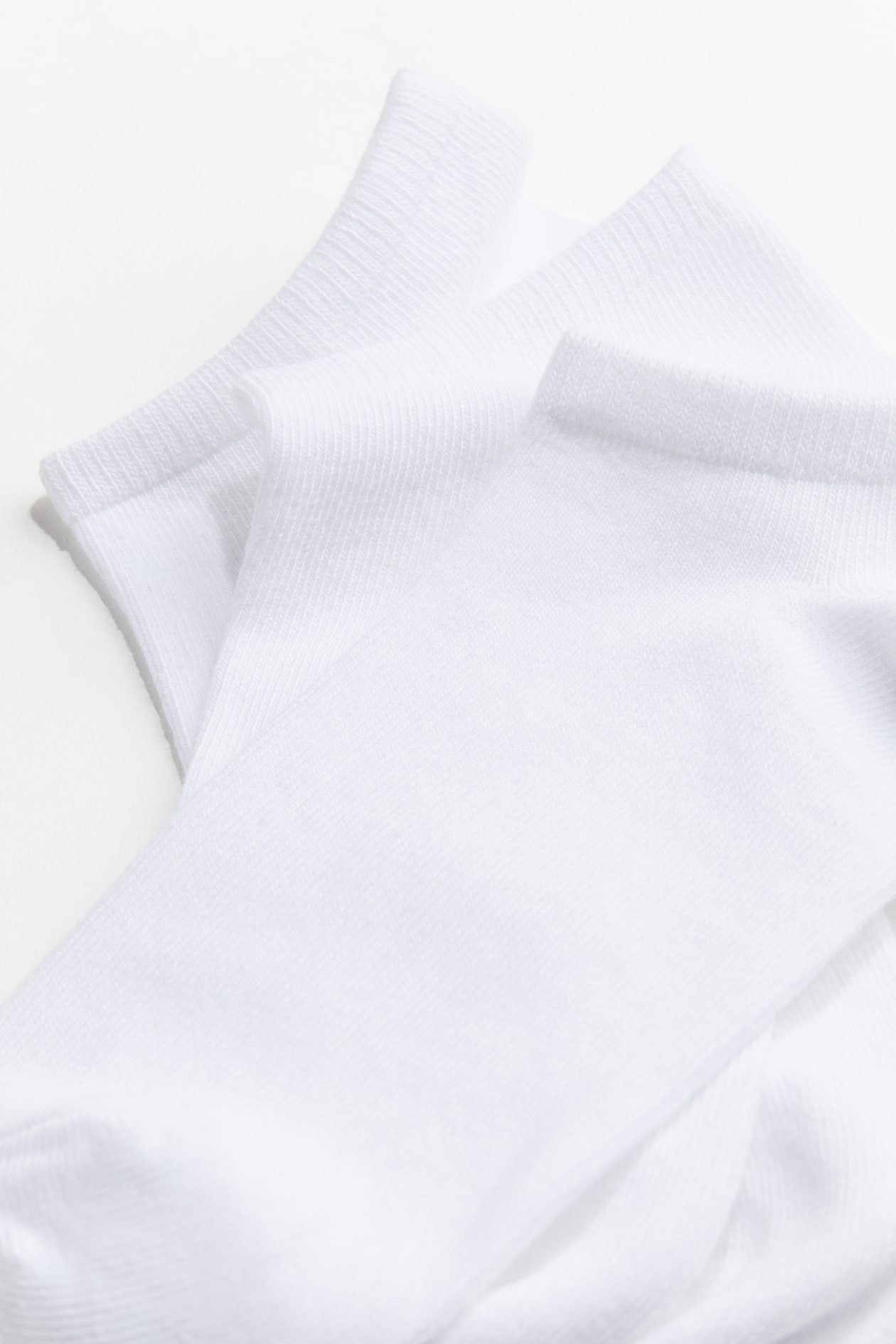 Women's White 7-pack trainer socks | H&M GB