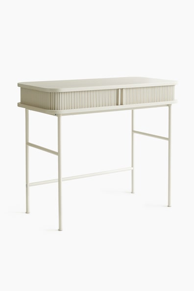 Light beige Desk at H&M Home | H&M US