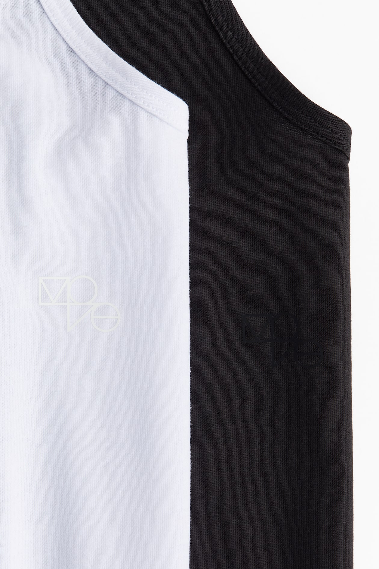 2-Pack Regular-Fit Sports Tank Tops with DryMove™ - Black/white - Men ...