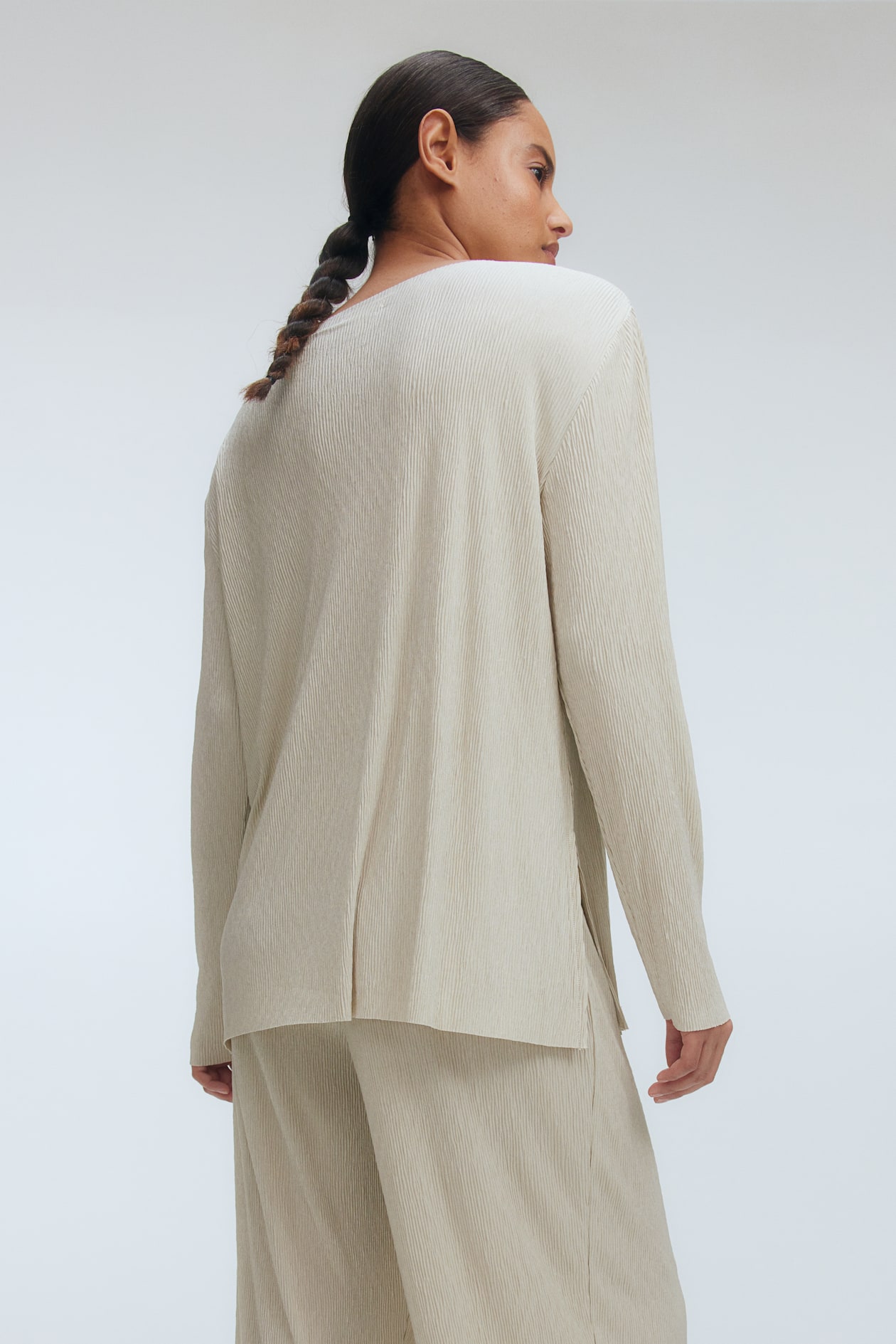 MAMA Before & After Crinkled Set - Light beige - Ladies | H&M US