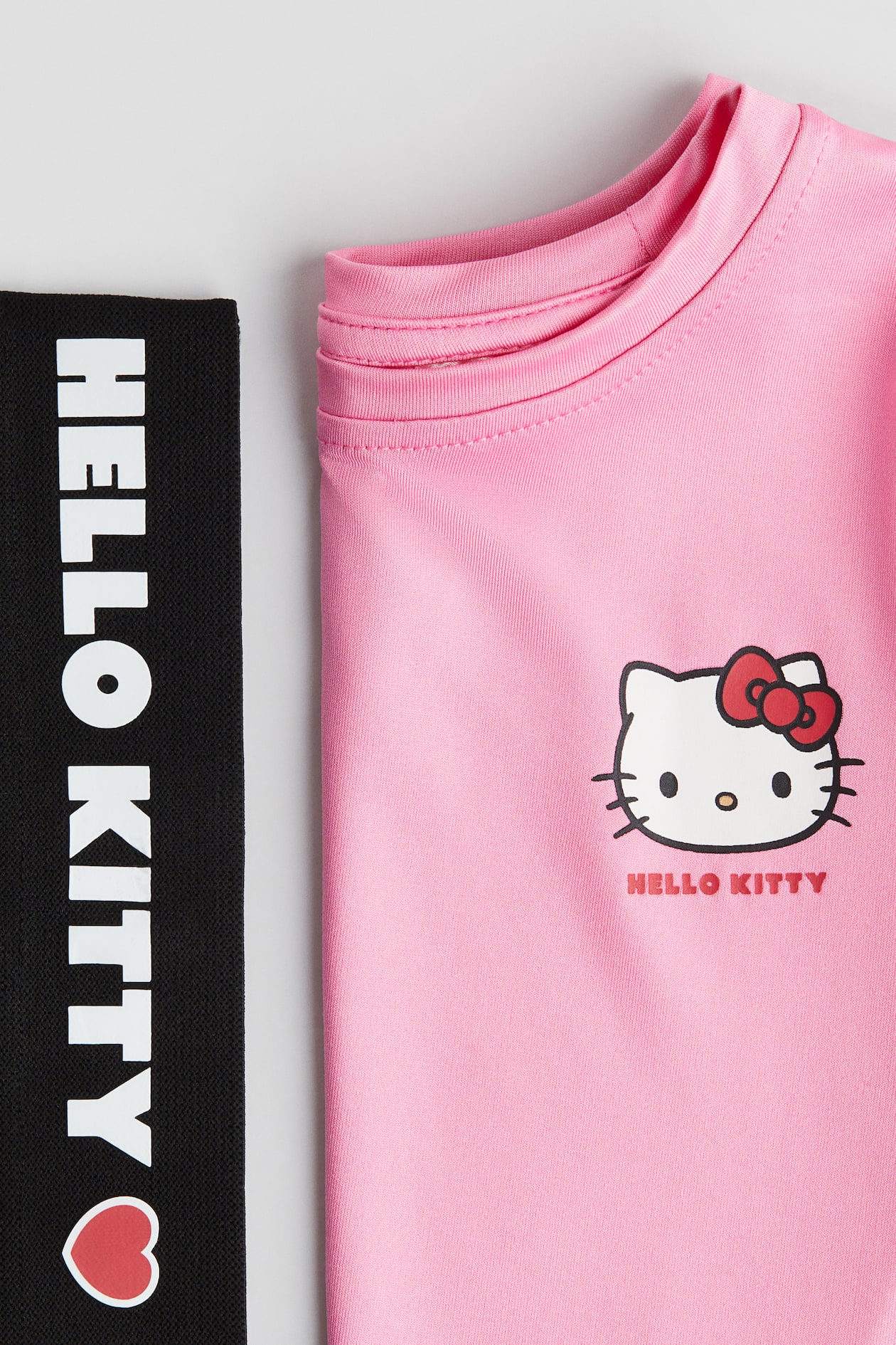 2-piece printed sports set - Pink/Hello Kitty - Kids | H&M