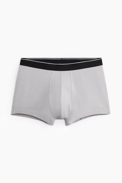 3-pack Short Boxer Briefs with Lycra® - Light gray/dark gray/black ...