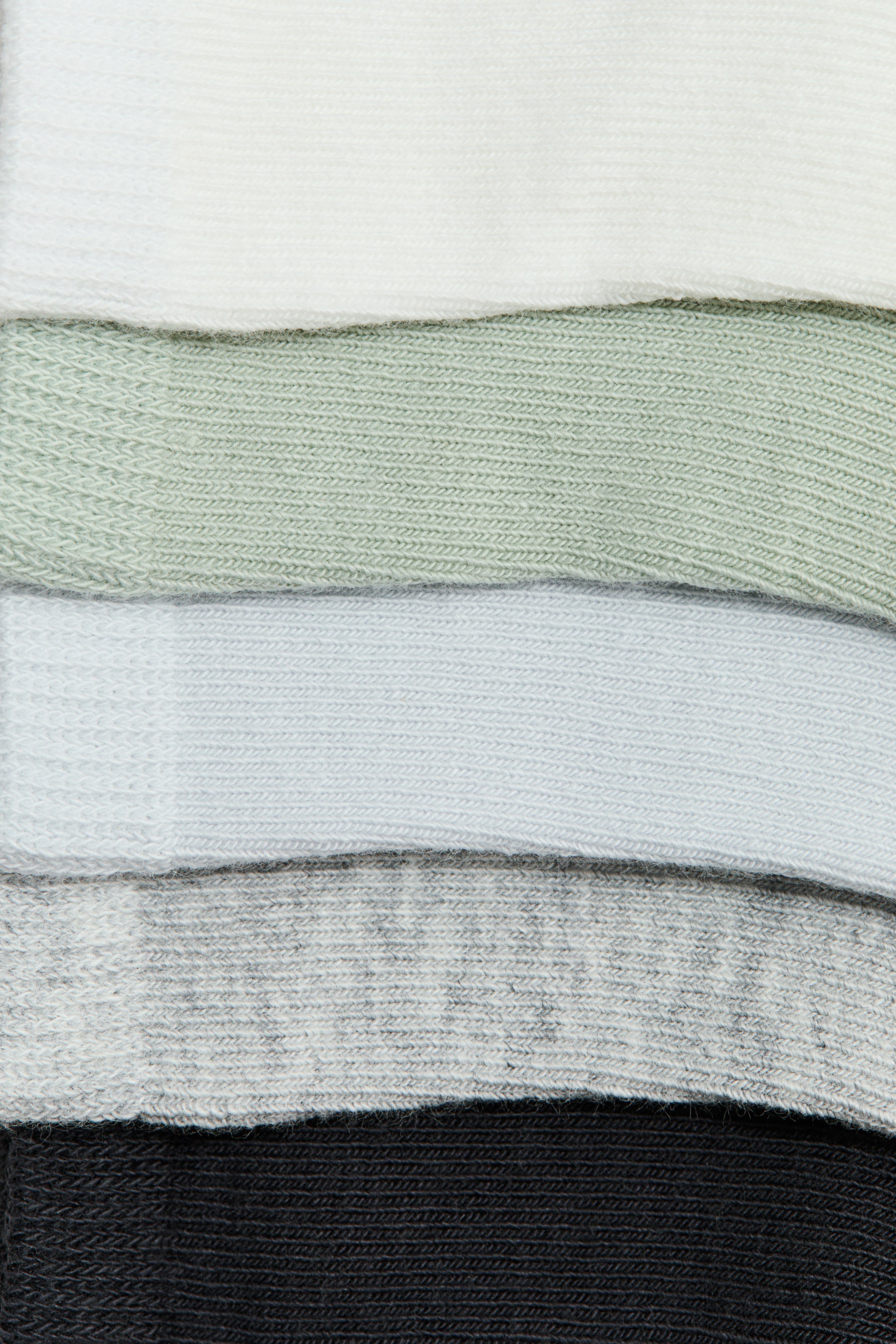 Green/gray/black 10-pack Socks for kids | H&M CA