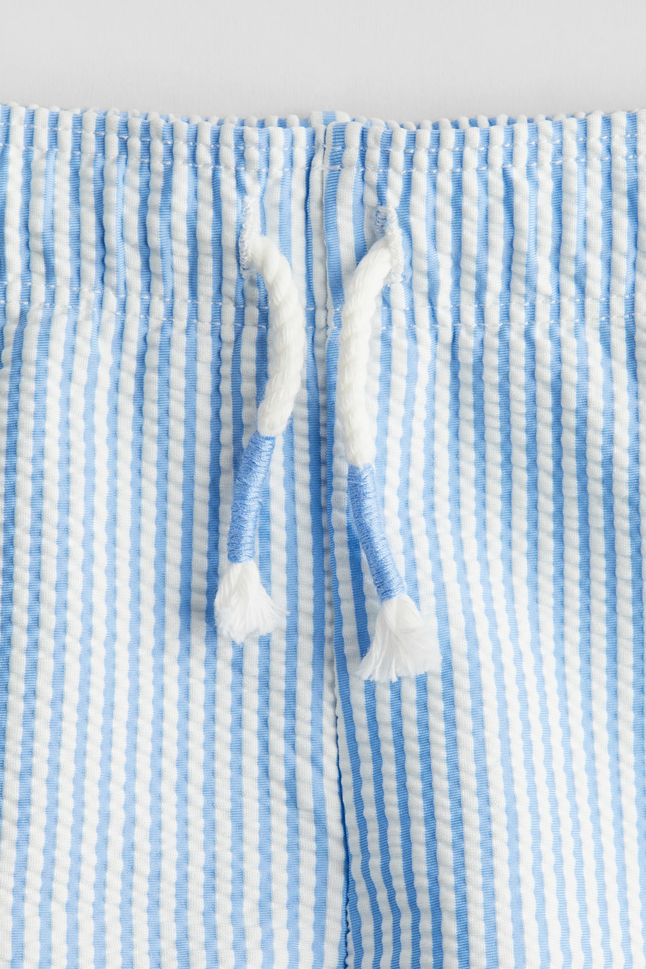 Caleçon de bain à motif - Bleu clair/rayé - Kids | H&M CA
