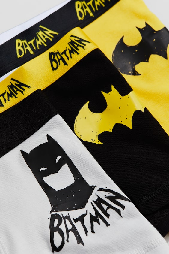 Yellow/Batman 5-pack trunks for kids | H&M GB