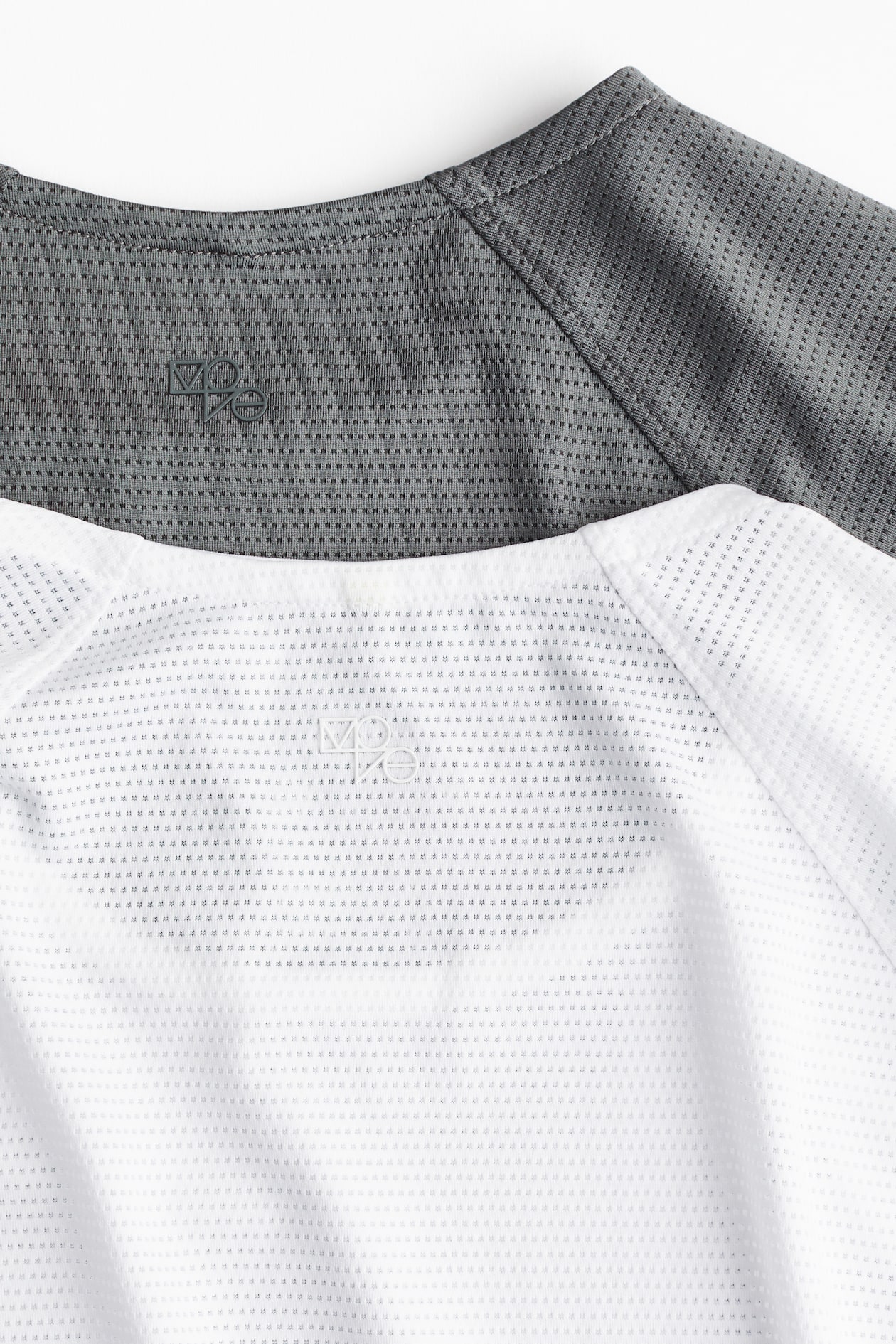 2-pack sports tops with DryMove™ - Grey/White - Ladies | H&M GB