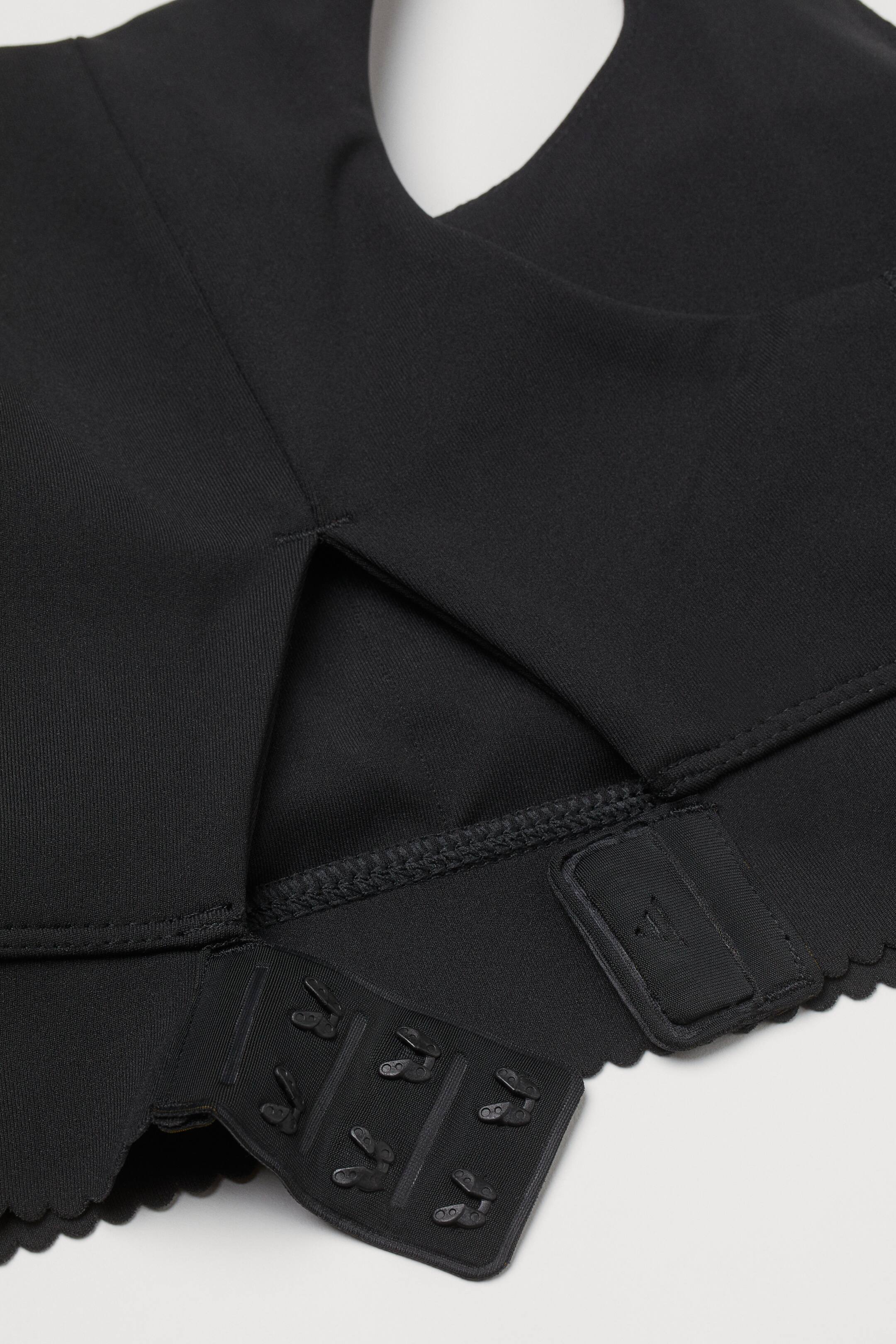 Shaping sports-bh High Support - Kort - Sort - DAME | H&M DK