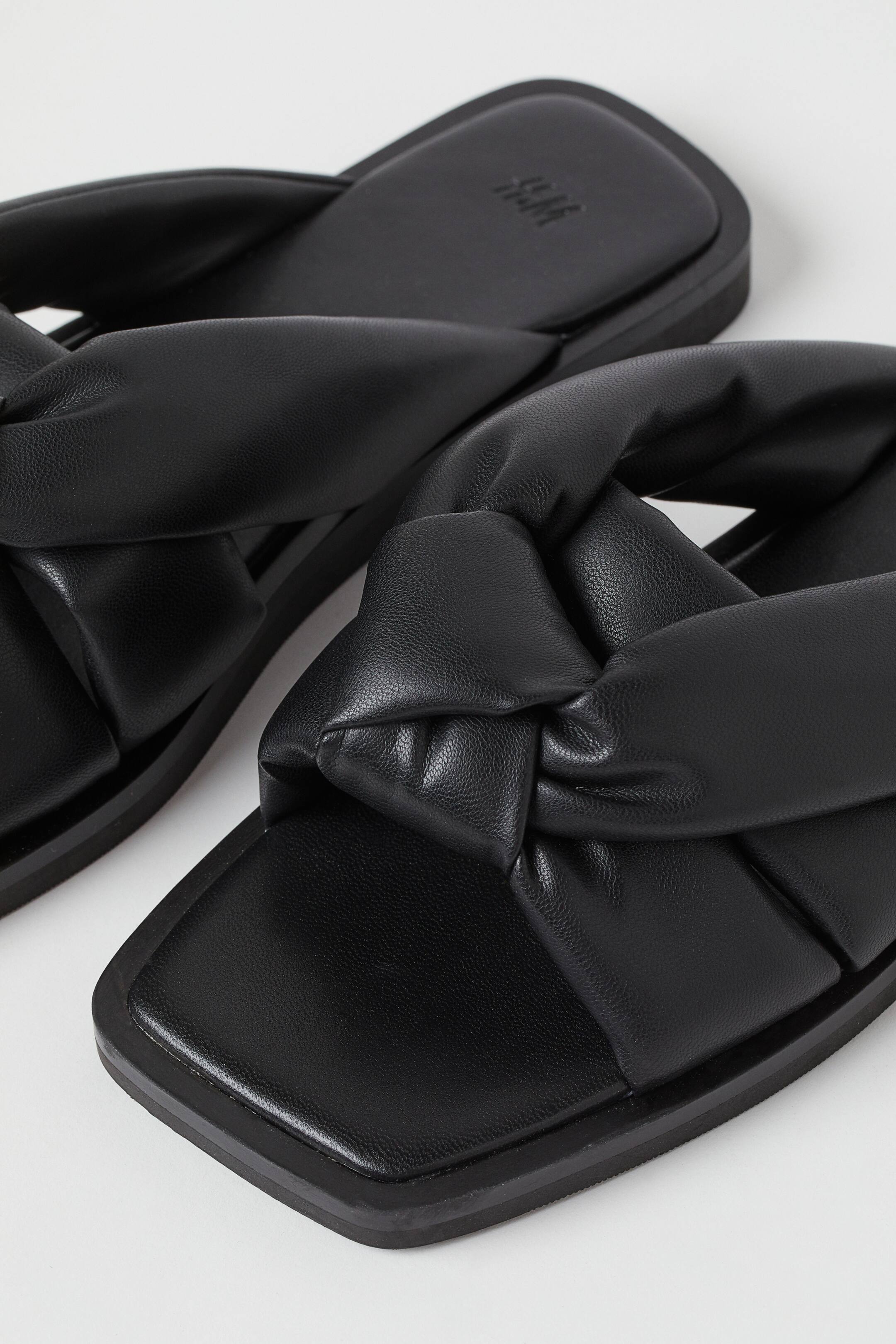Slides - Black - Ladies | H&M CA