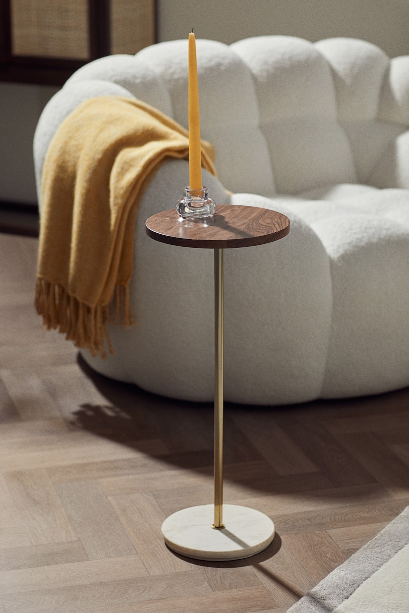 Acacia side table - Brown - Home All | H&M GB