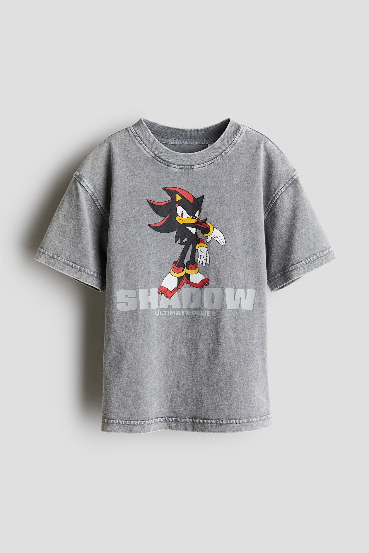 Light gray/Sonic the Hedgehog T-Shirt with Printed Motif for kids | H&M CA
