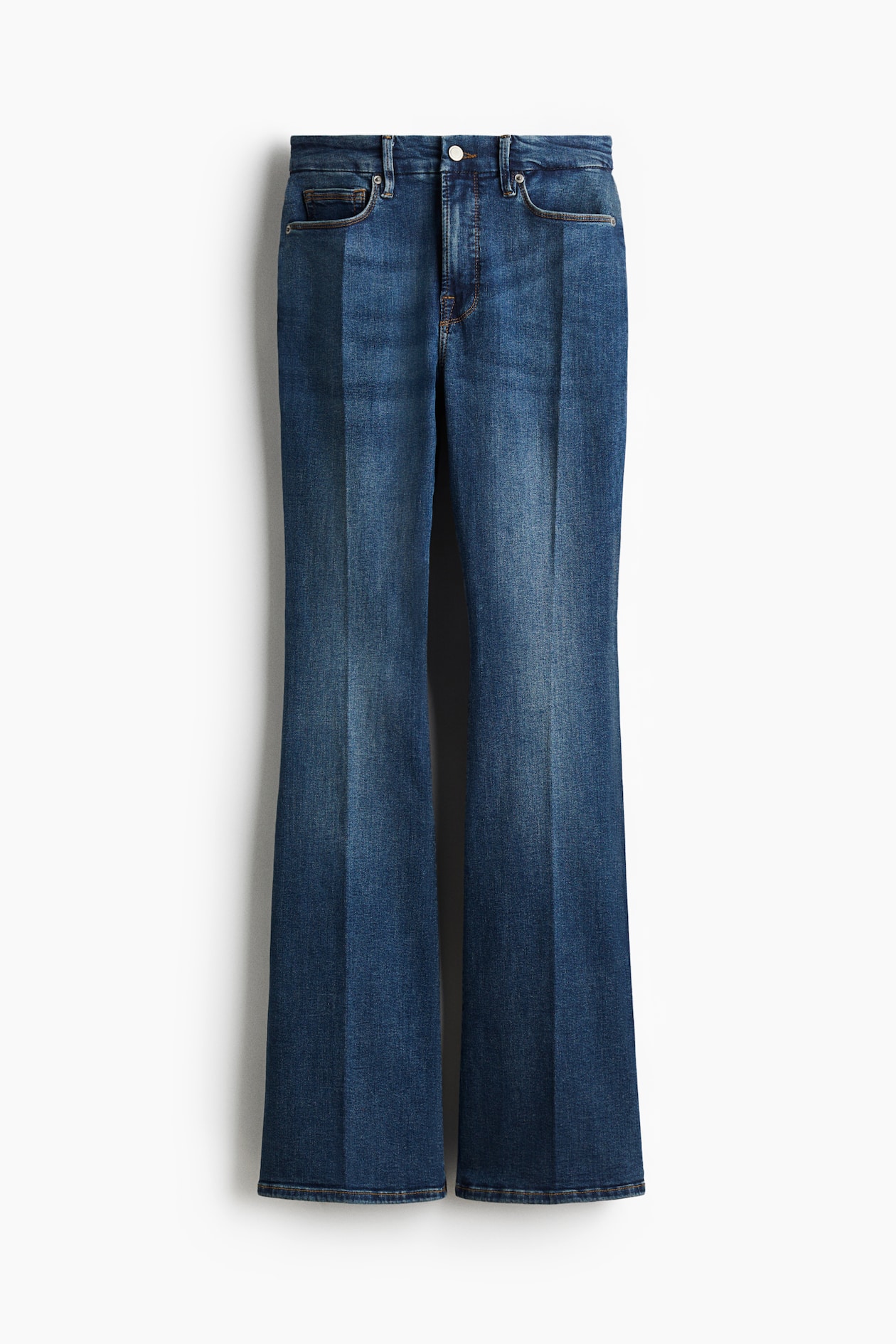 Good Legs Flare Jeans - Blue - Good American - DAMES | H&M NL