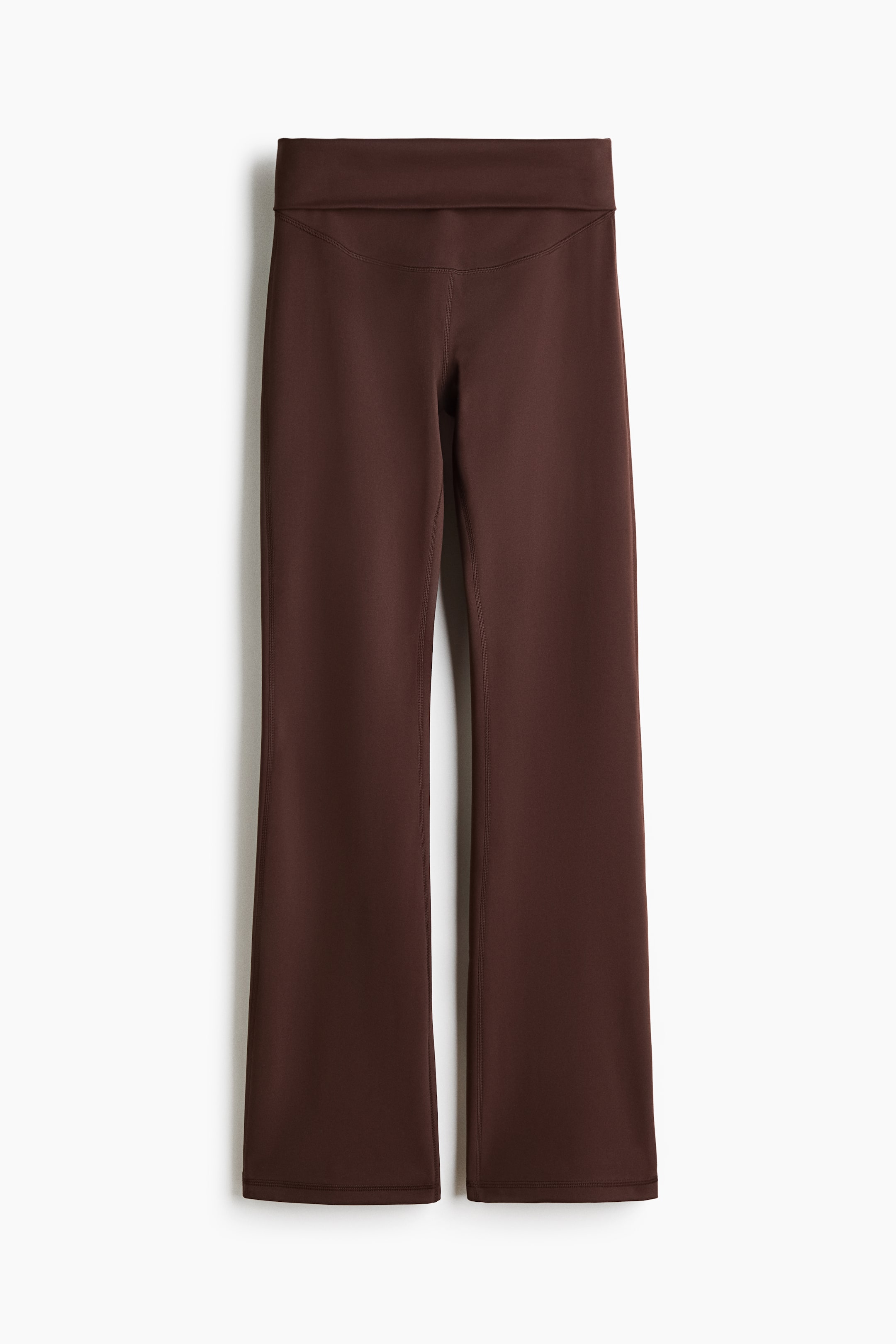 Women's Warm brown MAMA Flared sports leggings with SoftMove™ | H&M IN