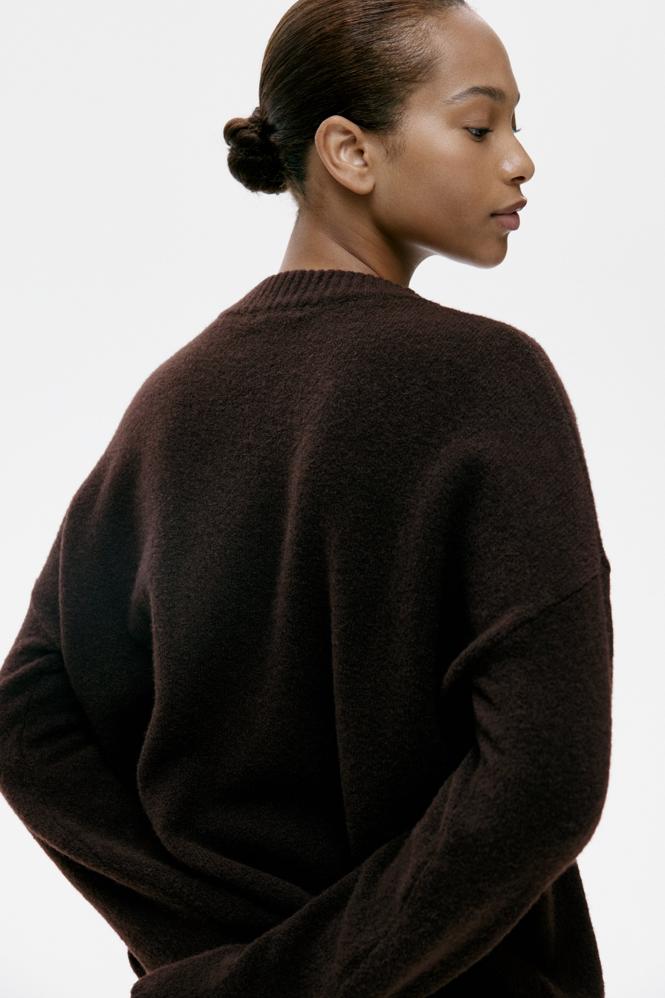 Jumper - Dark brown - Ladies | H&M GB
