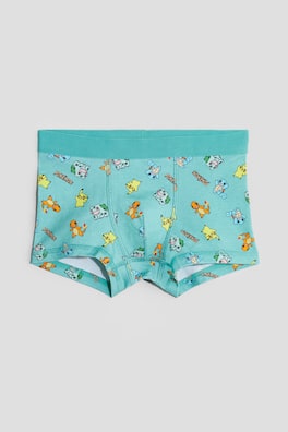 Turquoise/Pokémon 5-pack Boxer Briefs for kids | H&M US