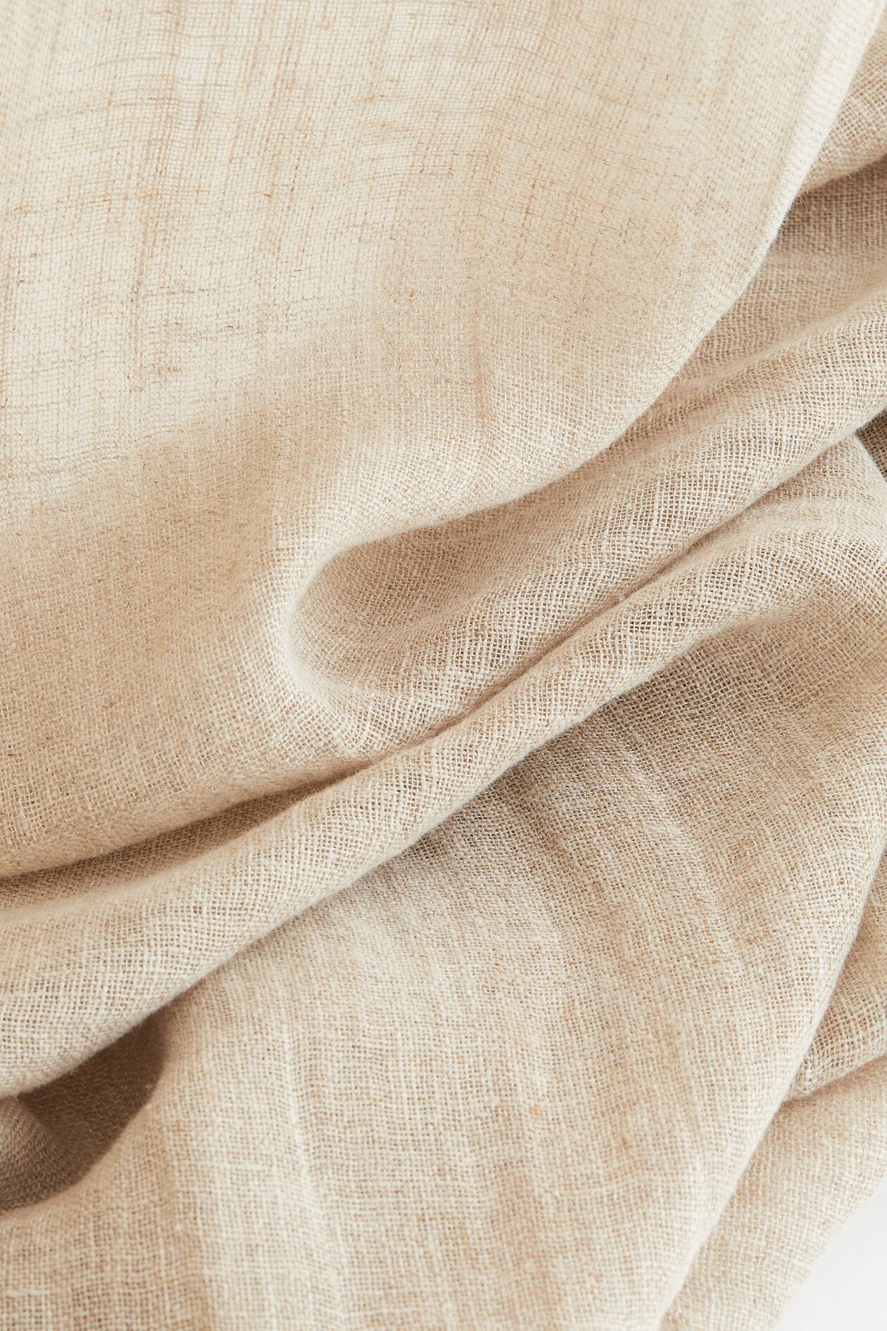 2-pack Linen Curtain Panels - Light beige - Home All | H&M US