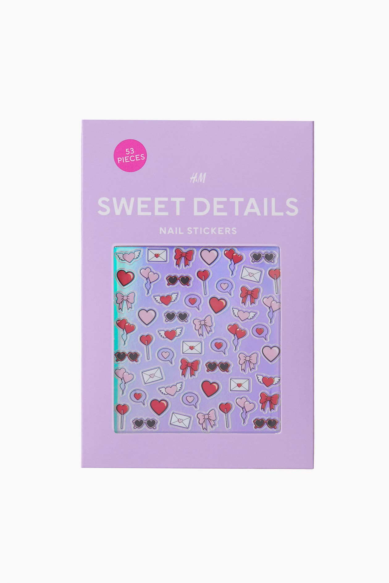 Nail Stickers - Red/hearts - Beauty all | H&M US