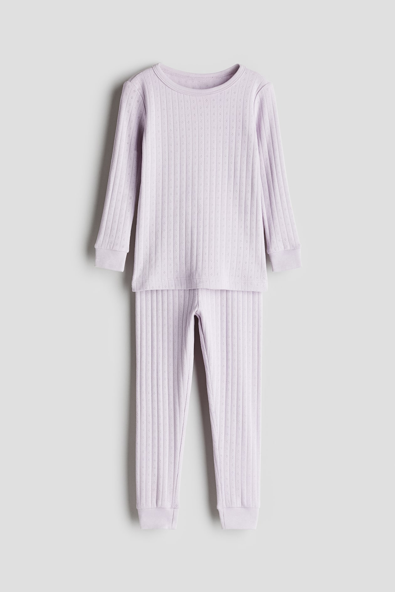 Snug Fit printed cotton pyjamas - Light purple - Kids | H&M CA