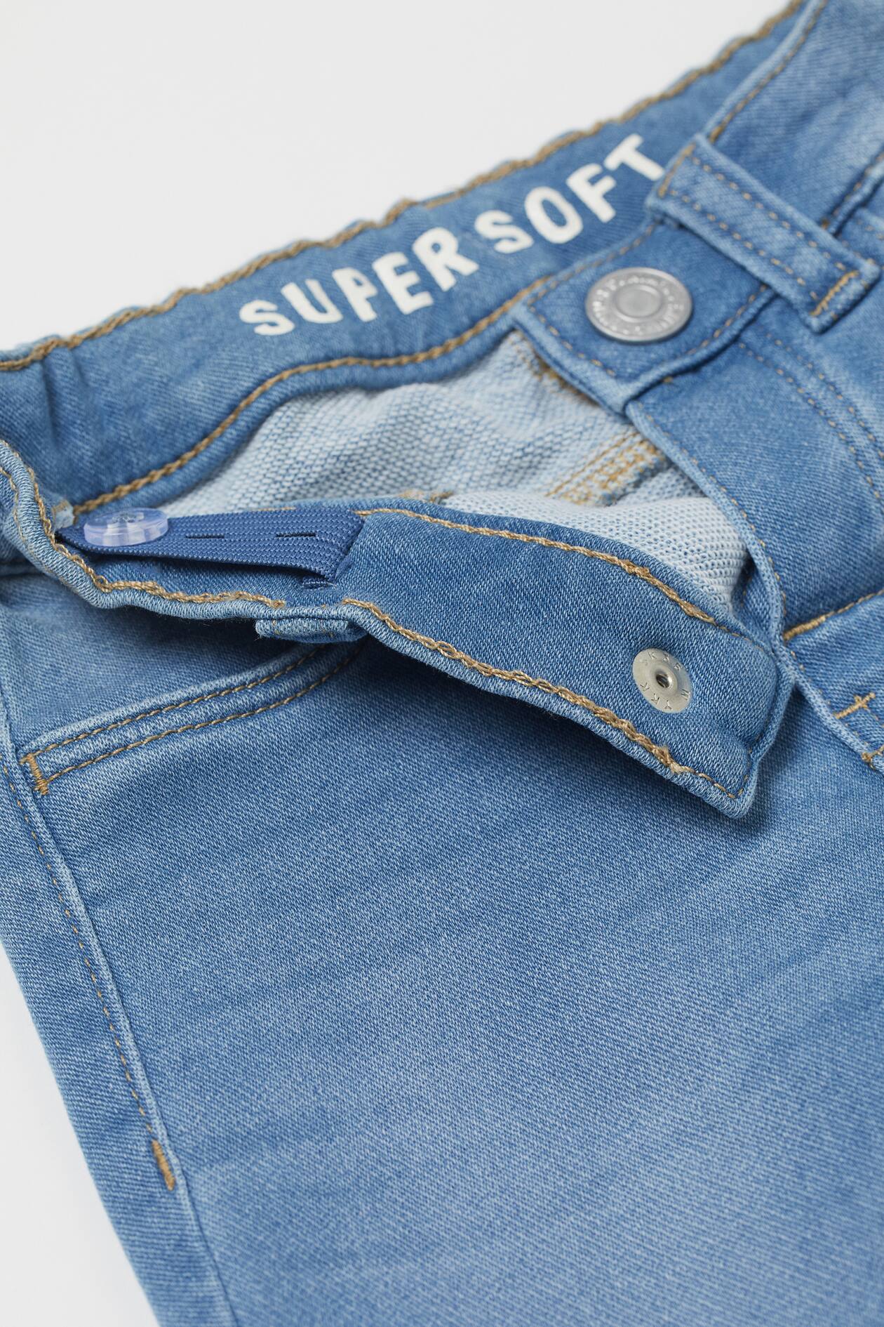 Super Soft Relaxed Fit Jeans - Light denim blue - Kids | H&M US