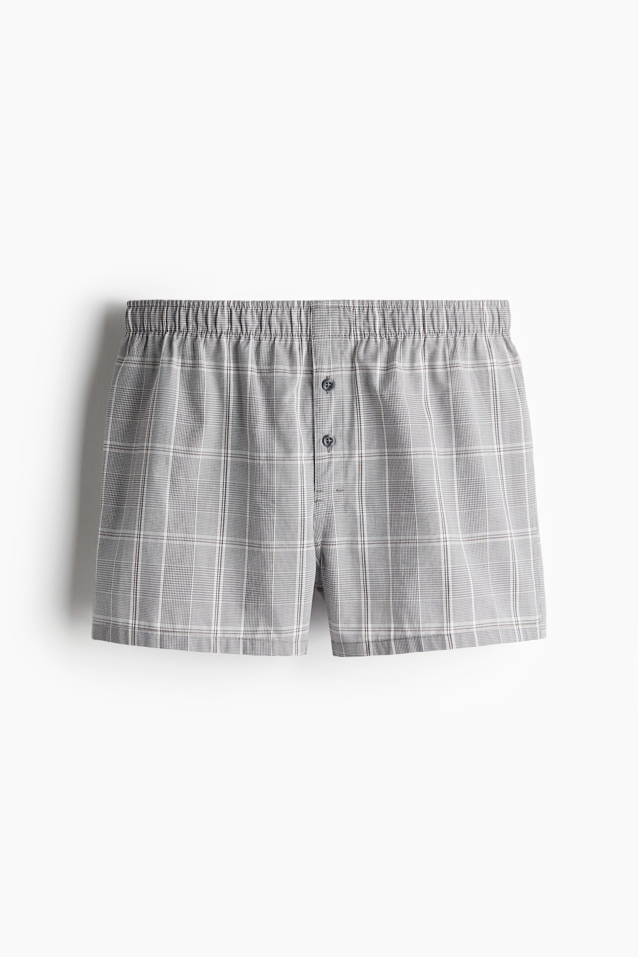 5-pack Woven Cotton Boxer Shorts - Red/gray/white - Men | H&M US