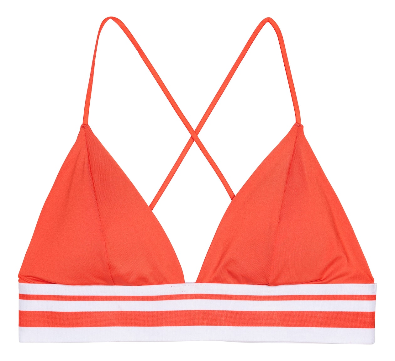 Triangle Bikini Top - Orange - Ladies | H&M US