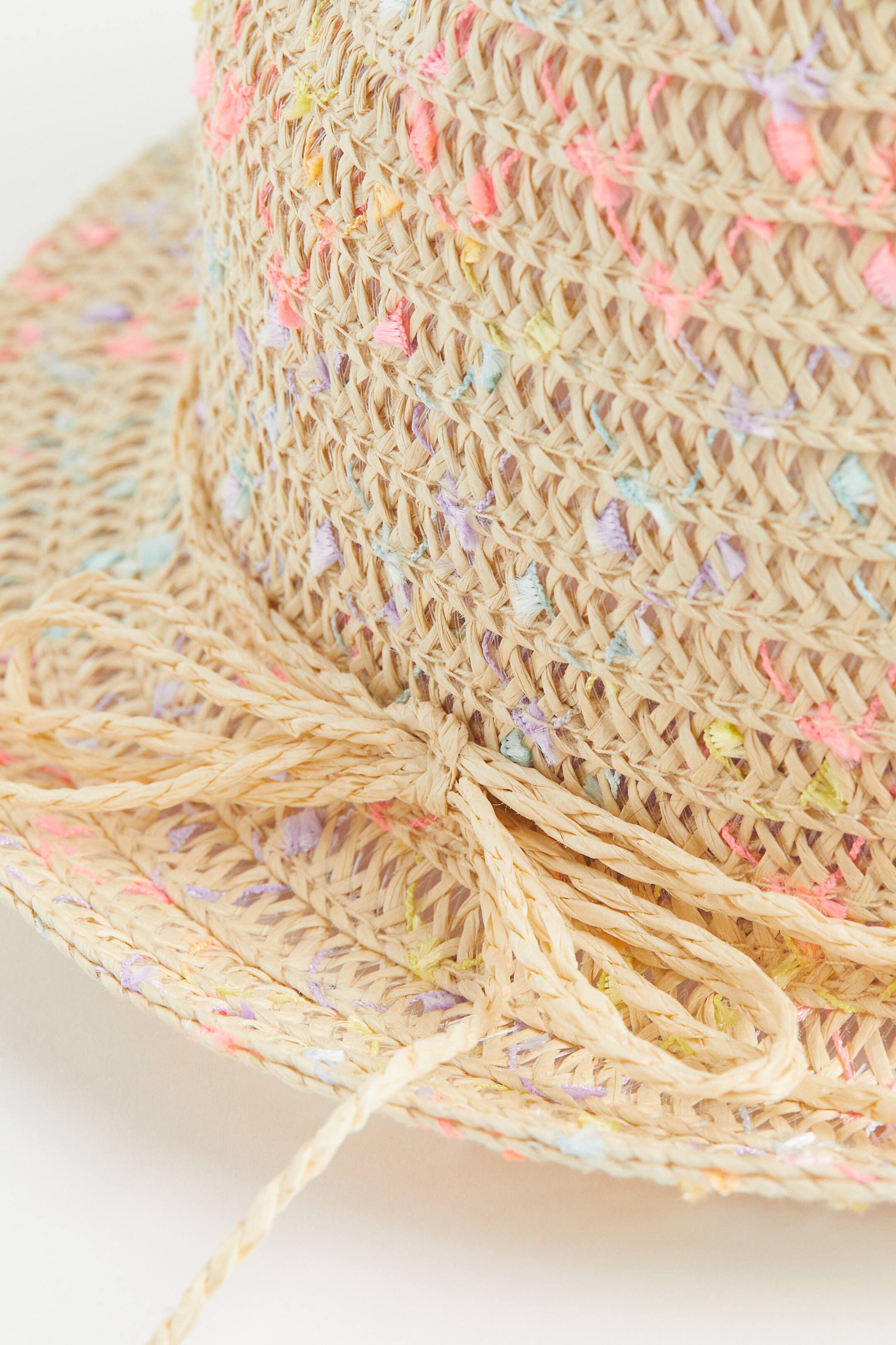 Straw Hat - Light beige - Kids | H&M CA