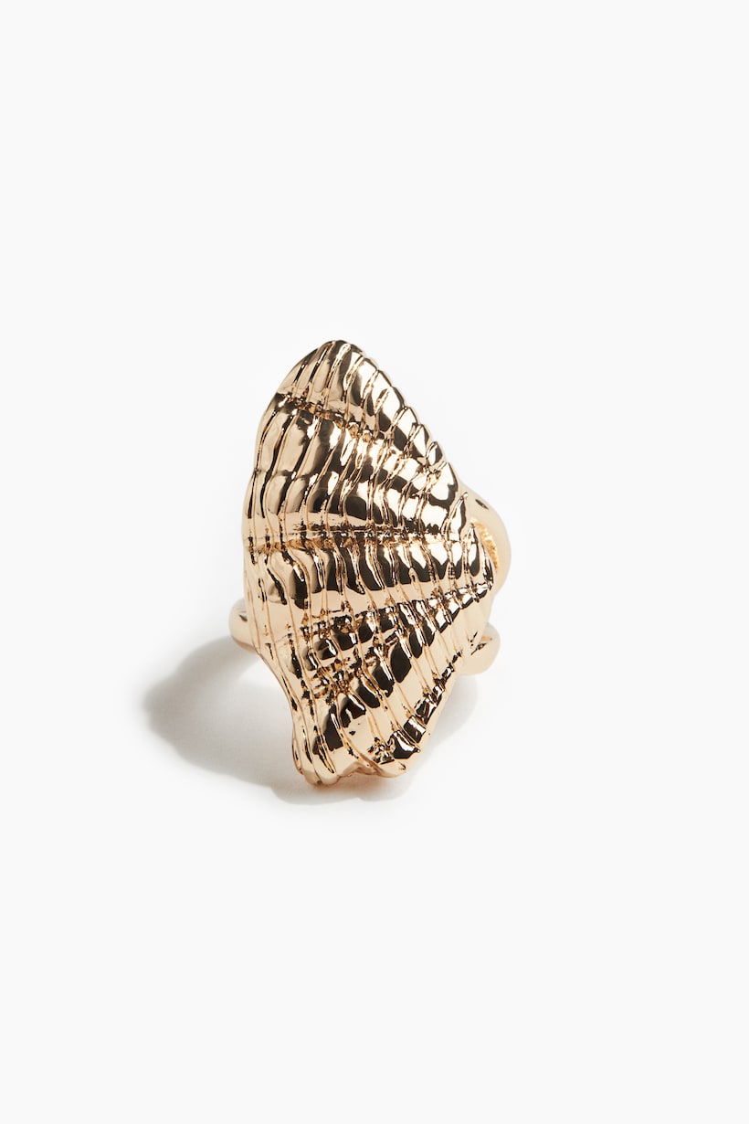 Anillo con diseño de concha - Dorado - Ladies | H&M MX