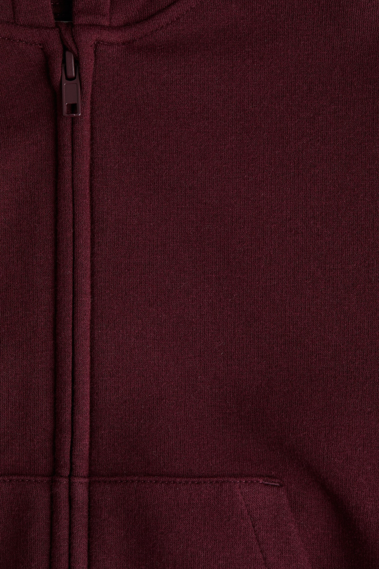 Oversized Hooded Jacket - Dark red - Kids | H&M US