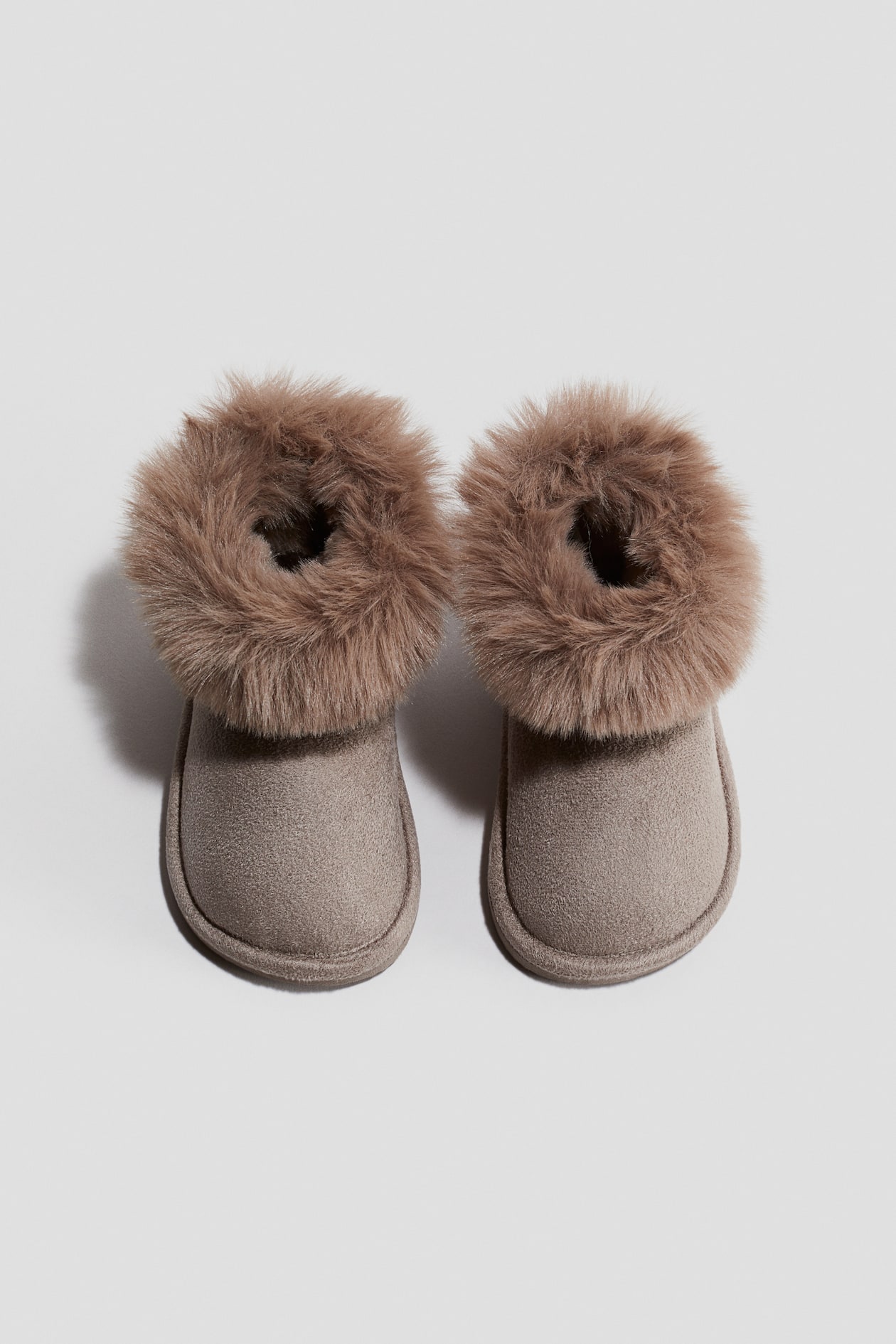 Botas con forro efecto pelo - Beige - NIÑOS | H&M ES