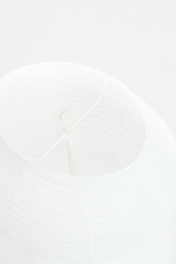 Golvlampa i rispapper - Vit - Home All | H&M SE