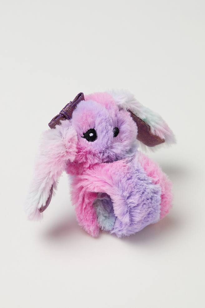 Snap-on Soft Toy Bracelet - Purple/rabbit - Kids | H&M US