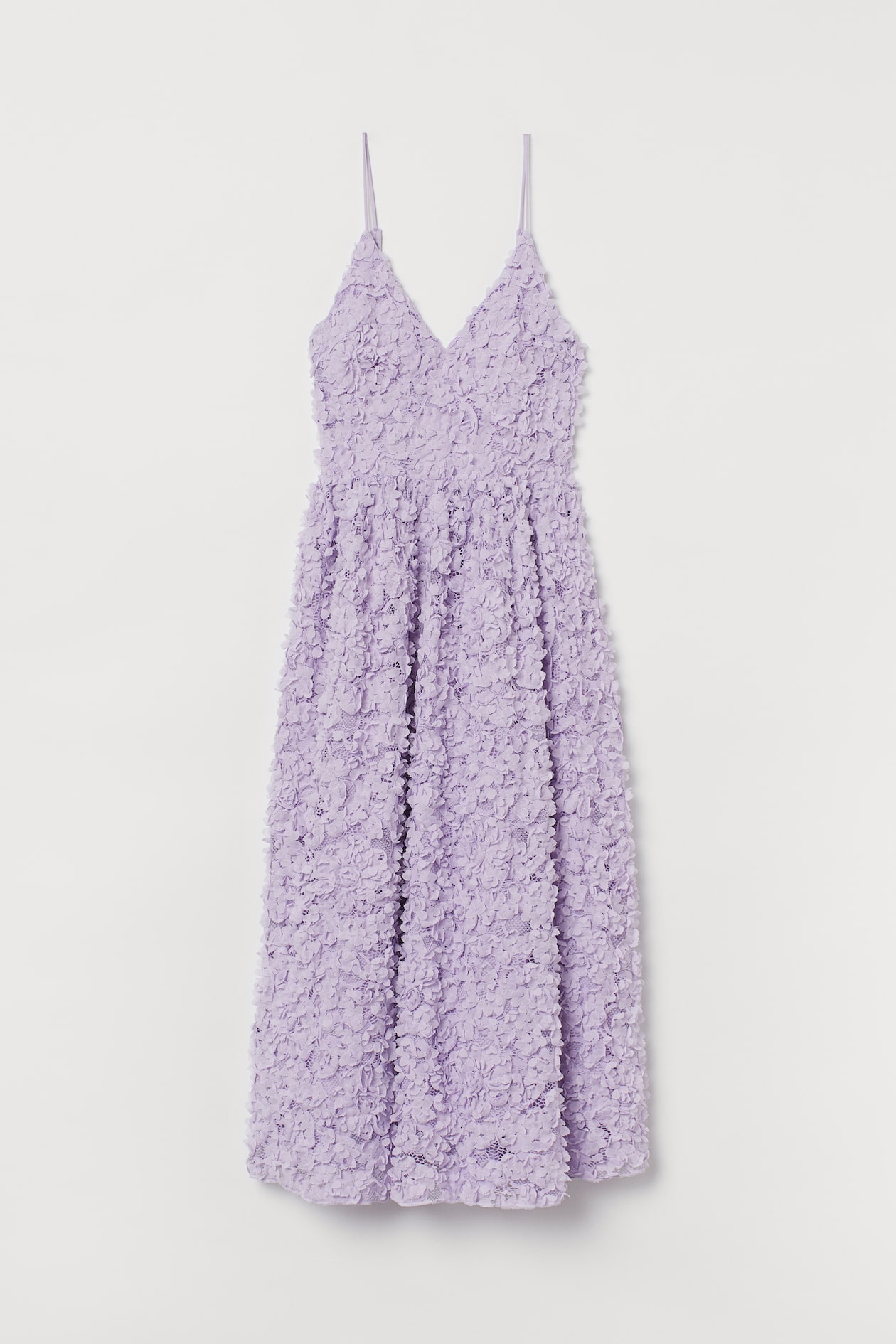 Dress with appliqués - Light purple - Ladies | H&M GB