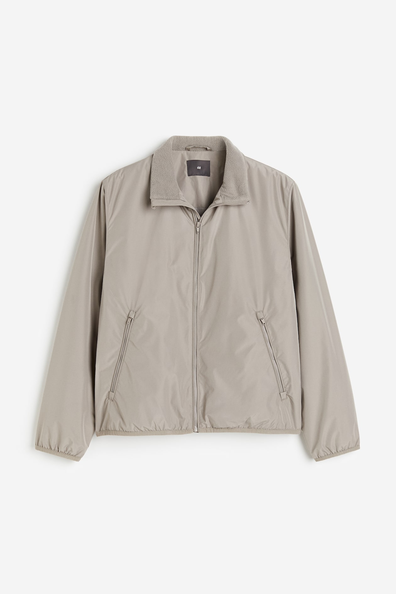 Men’s Greige Regular Fit Padded jacket | H&M GB